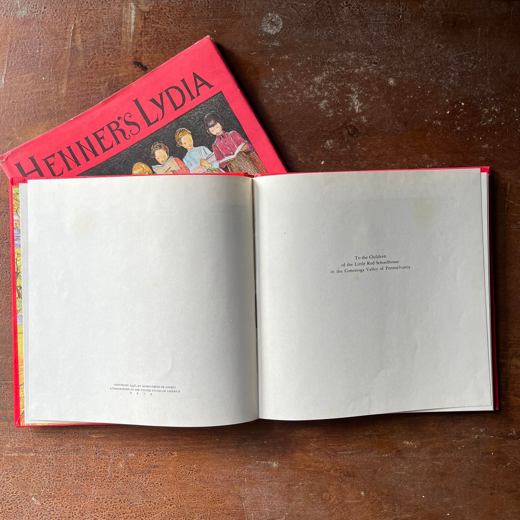 Henner's Lydia by Marguerite de Angeli - Log Cabin Vintage