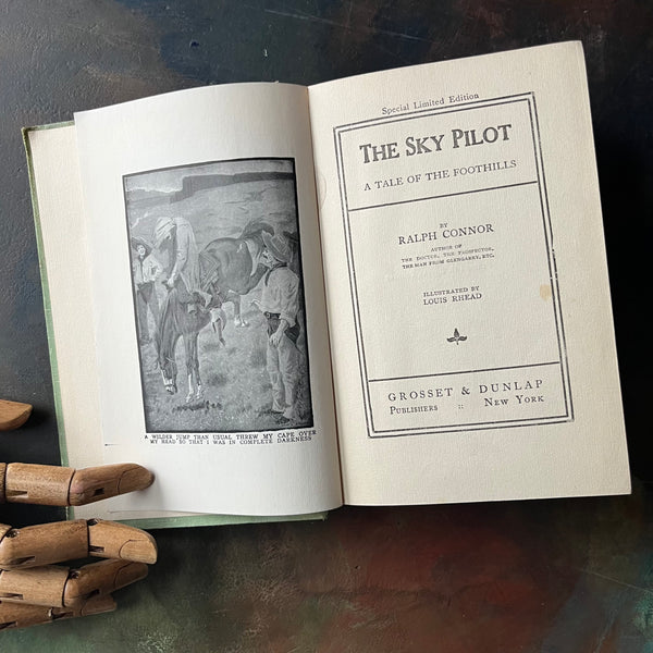 The Sky Pilot by Ralph Connor - Log Cabin Vintage