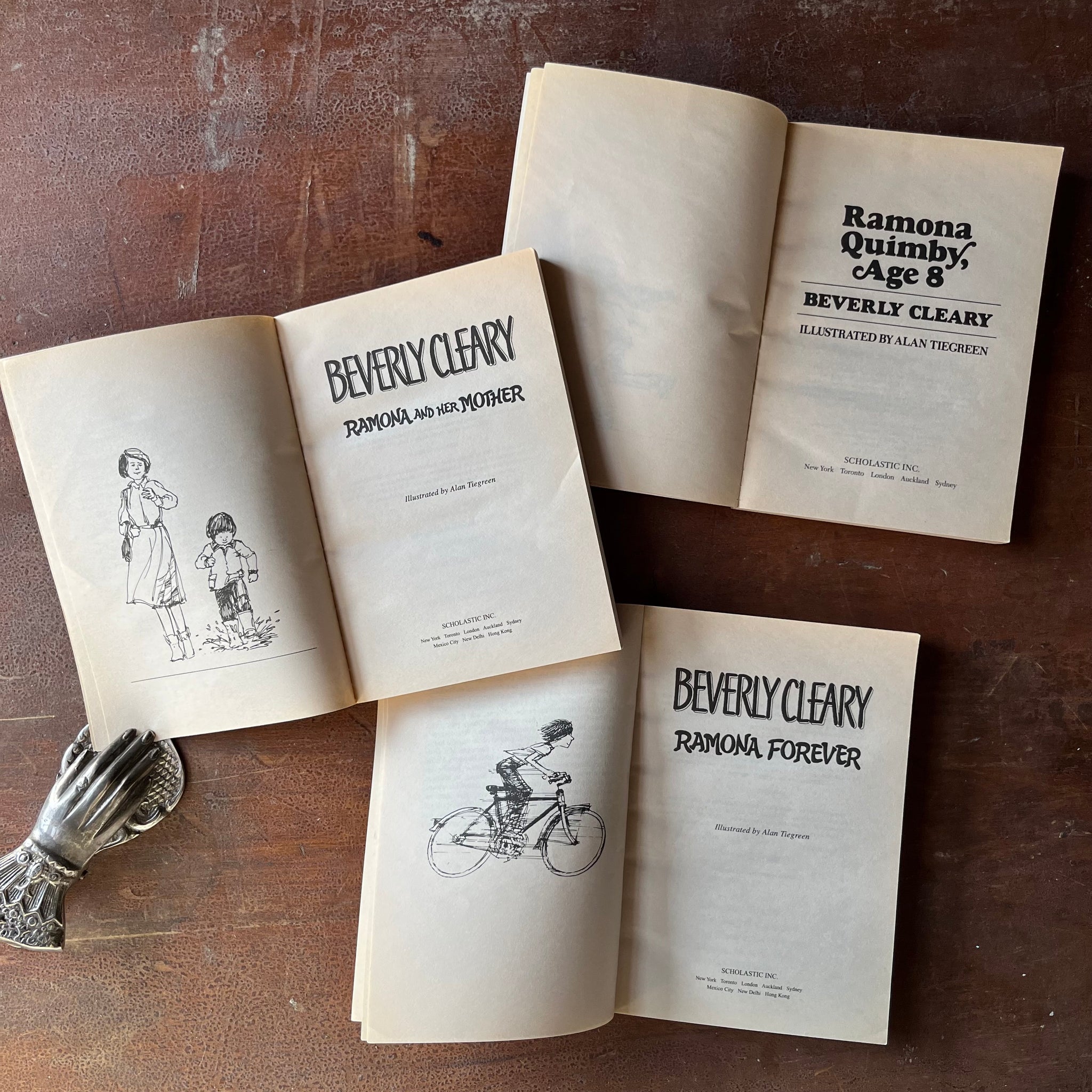 Beverly Cleary Book Set: Ramona Quinby Age 8, Ramona & Her Mother & Ra ...