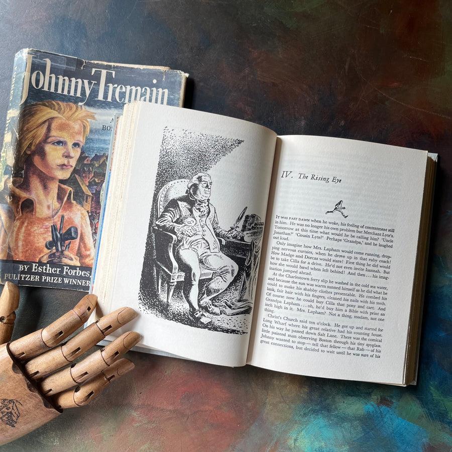 Johhny Tremain A Story of Boston in Revolt by Esther Forbes - Log Cabin ...