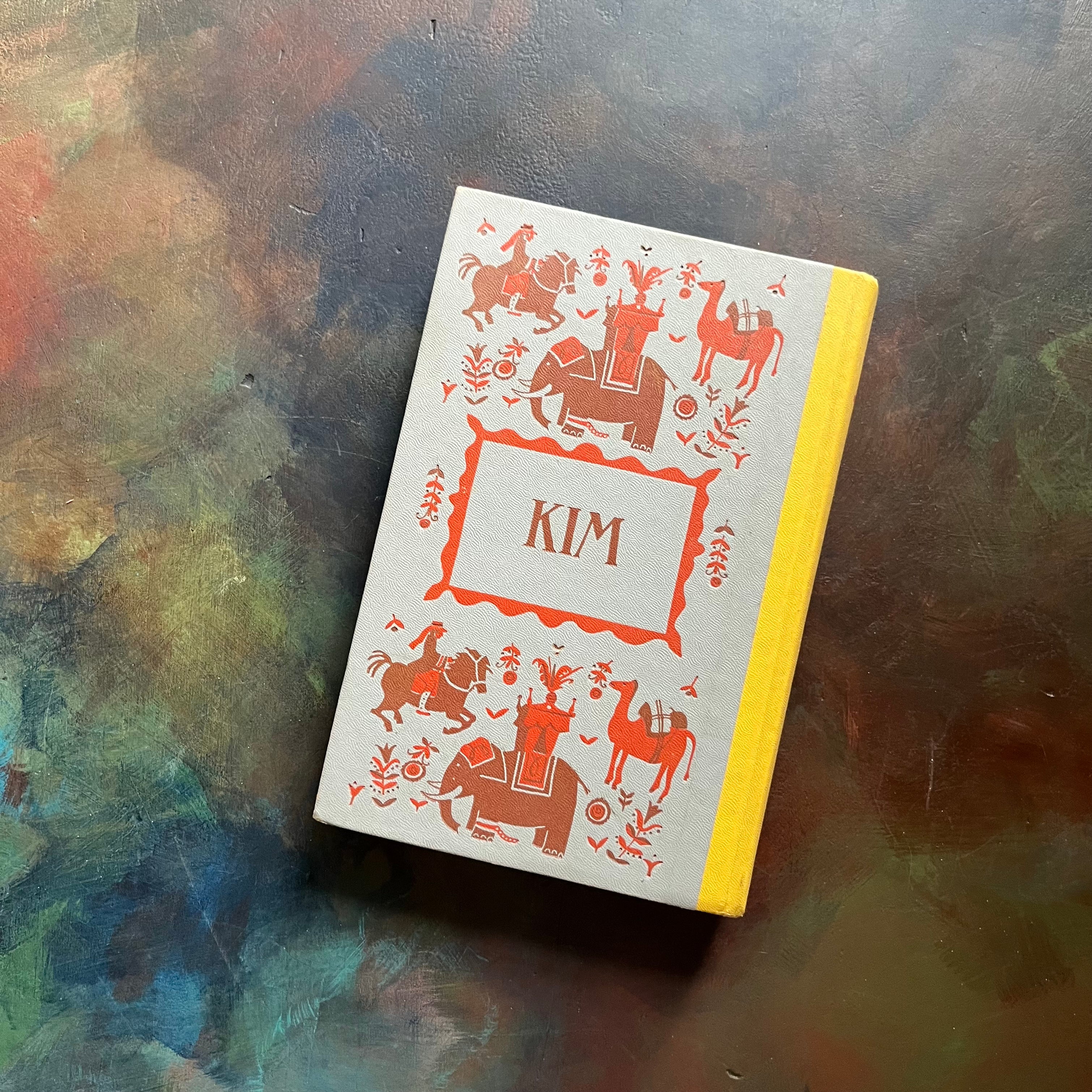 Kim by Rudyard Kipling - a 1958 Junior Deluxe Editions Hardcover Book ...