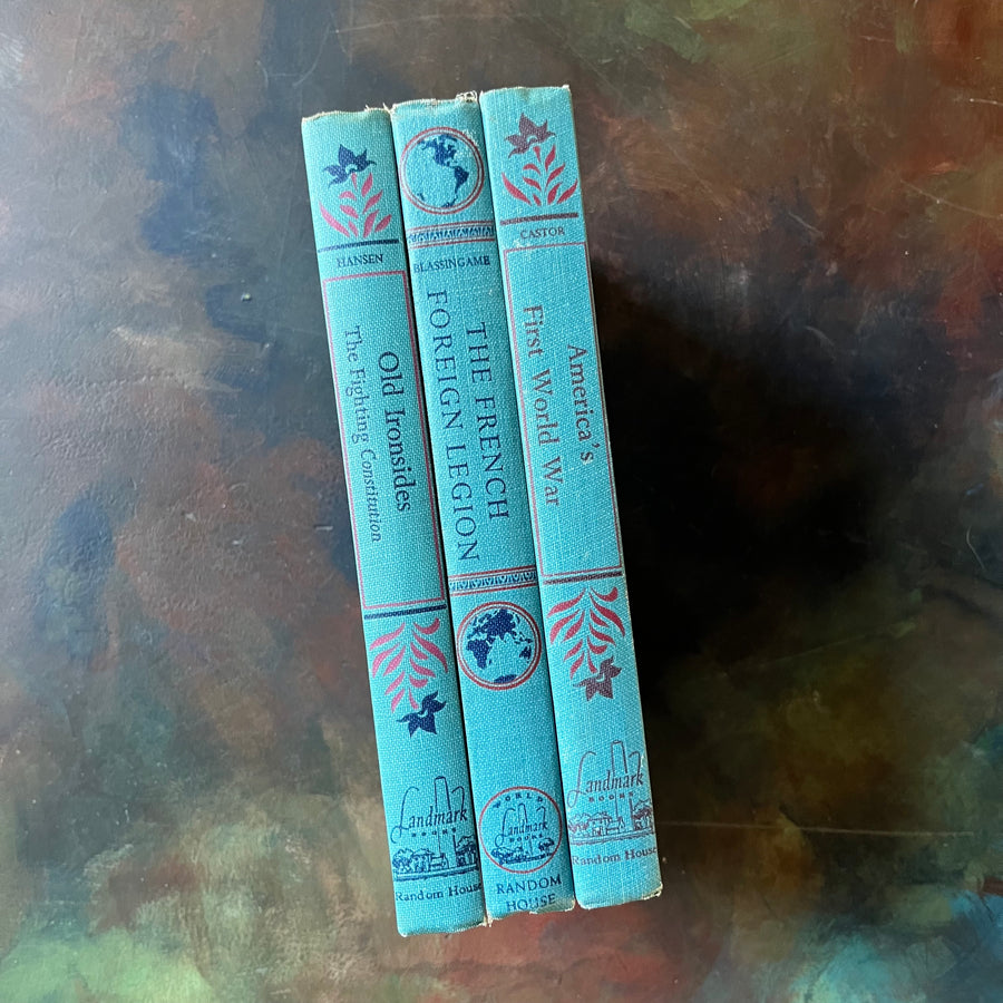 Landmark Series Book Set - Old Ironsides, The French Foreign Legion ...