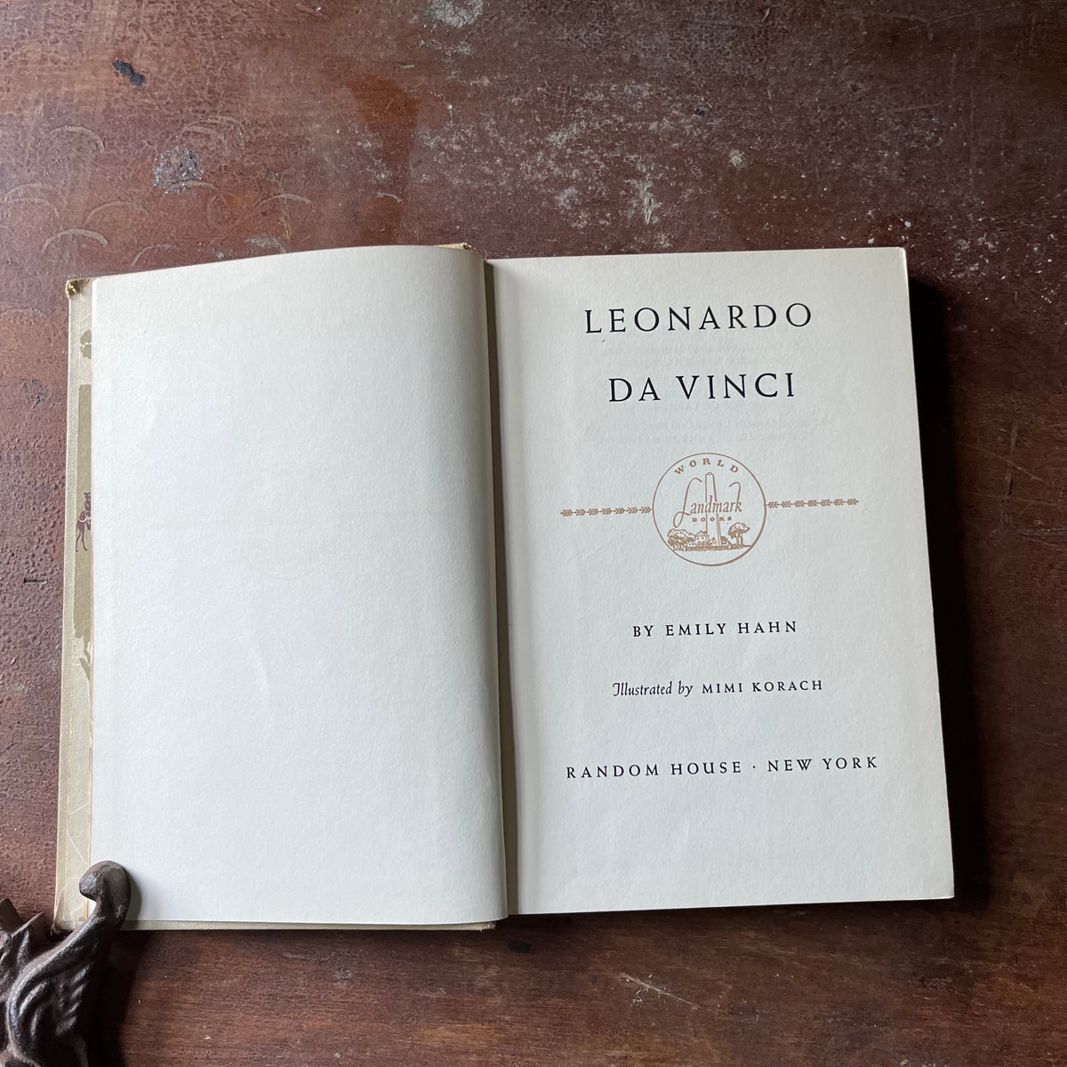 Leonardo Da Vinci- Landmark Series Book - Random House Publishers - Log ...