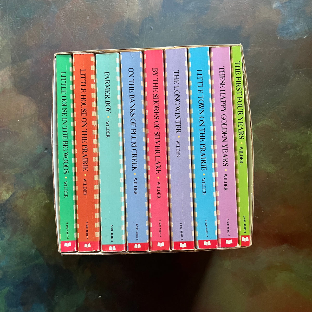 Little House on the Prairie Plaid Gingham Box Set by Laura Ingalls Wil ...