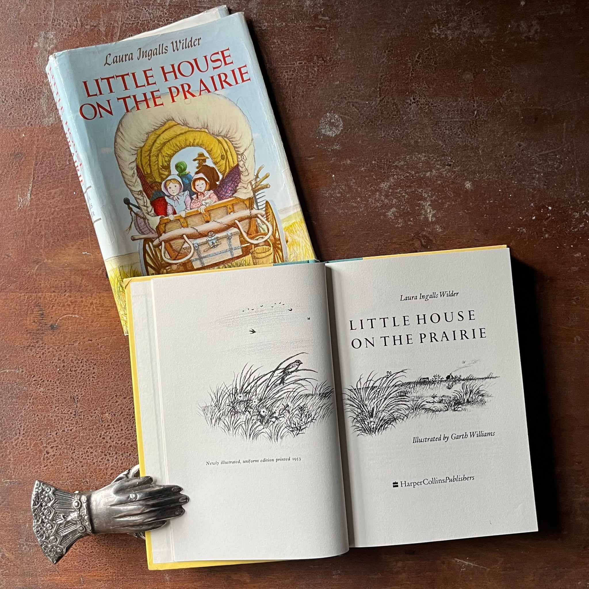 Little House on the Prairie by Laura Ingalls Wilder - Hardcover with D ...