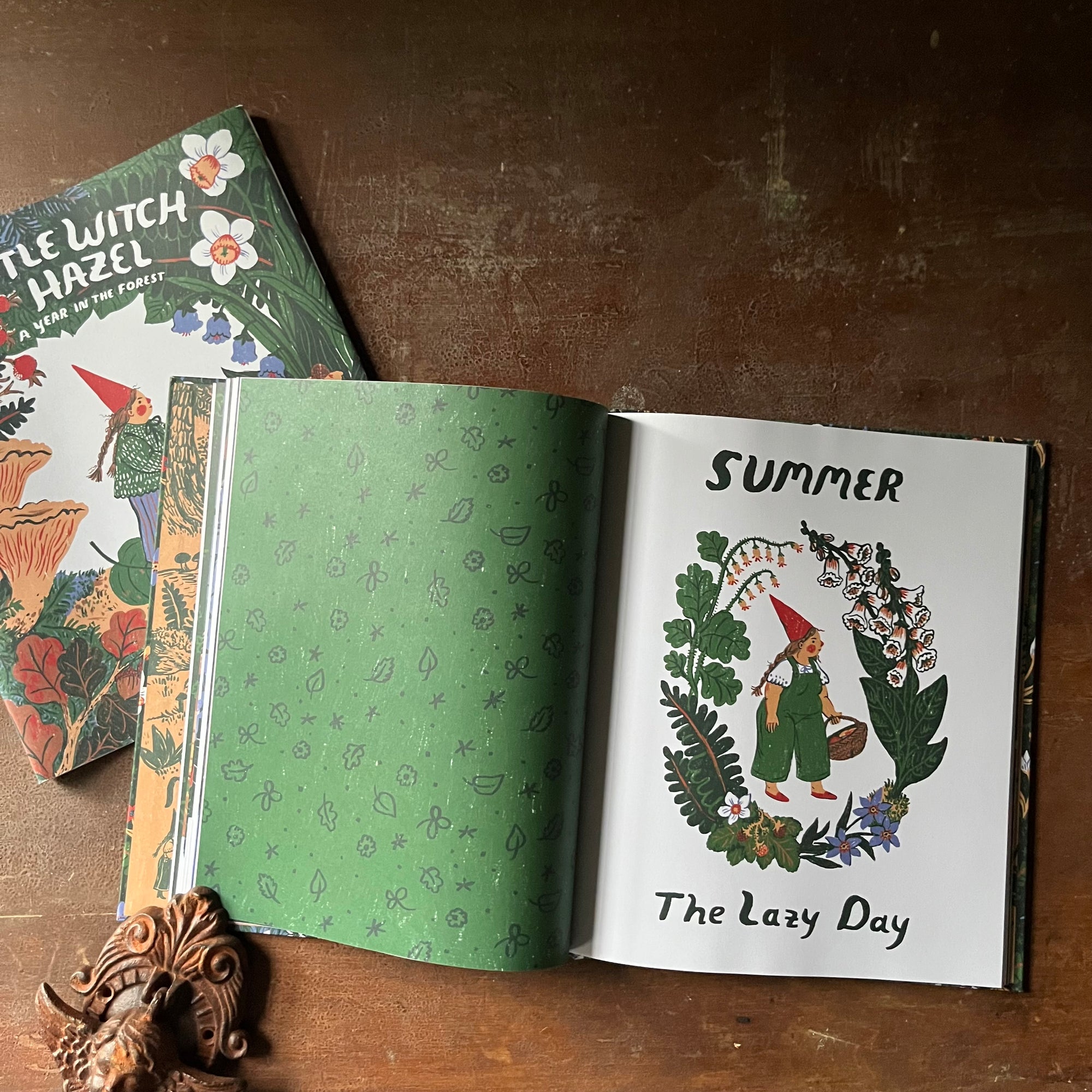 Little Witch Hazel A Year in the Forest by Phoebe Wahl - Log Cabin Vintage