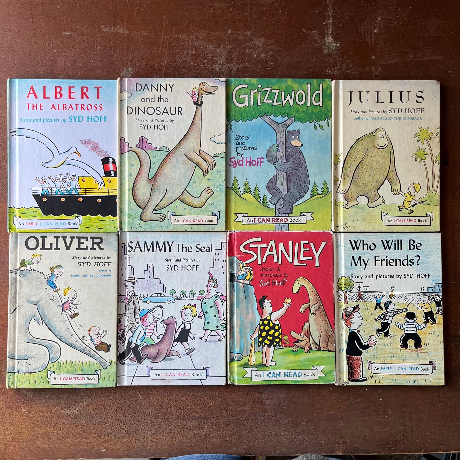 Vintage children's picture books by Syd Hoff - Log Cabin Vintage