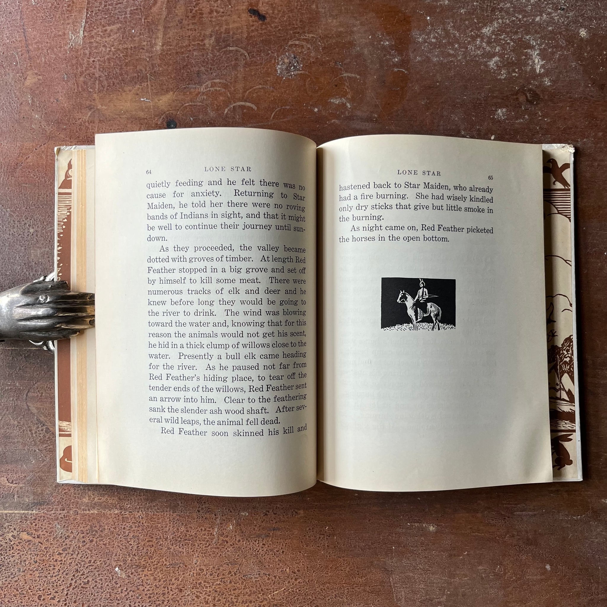 Lone Star by David Cory - The Little Indian Series 1936 - Log Cabin Vintage