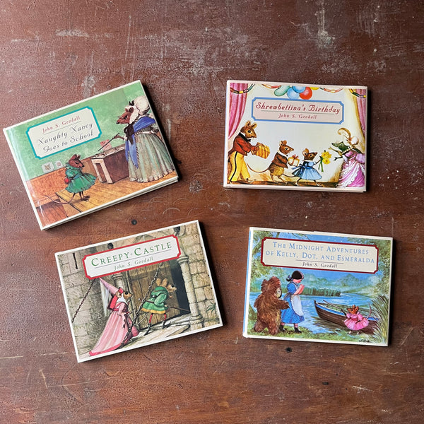 John S. Goodall Book Set: Creepy Castle, Shrewbettina's Birthday, Naug ...