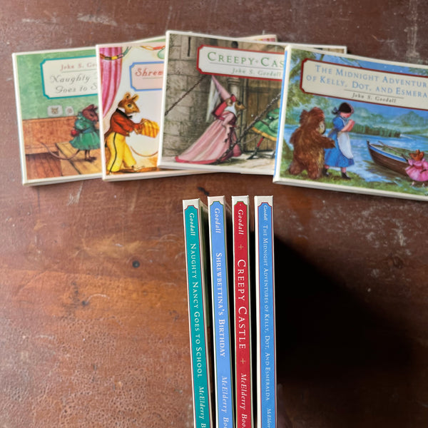 John S. Goodall Book Set: Creepy Castle, Shrewbettina's Birthday, Naug ...