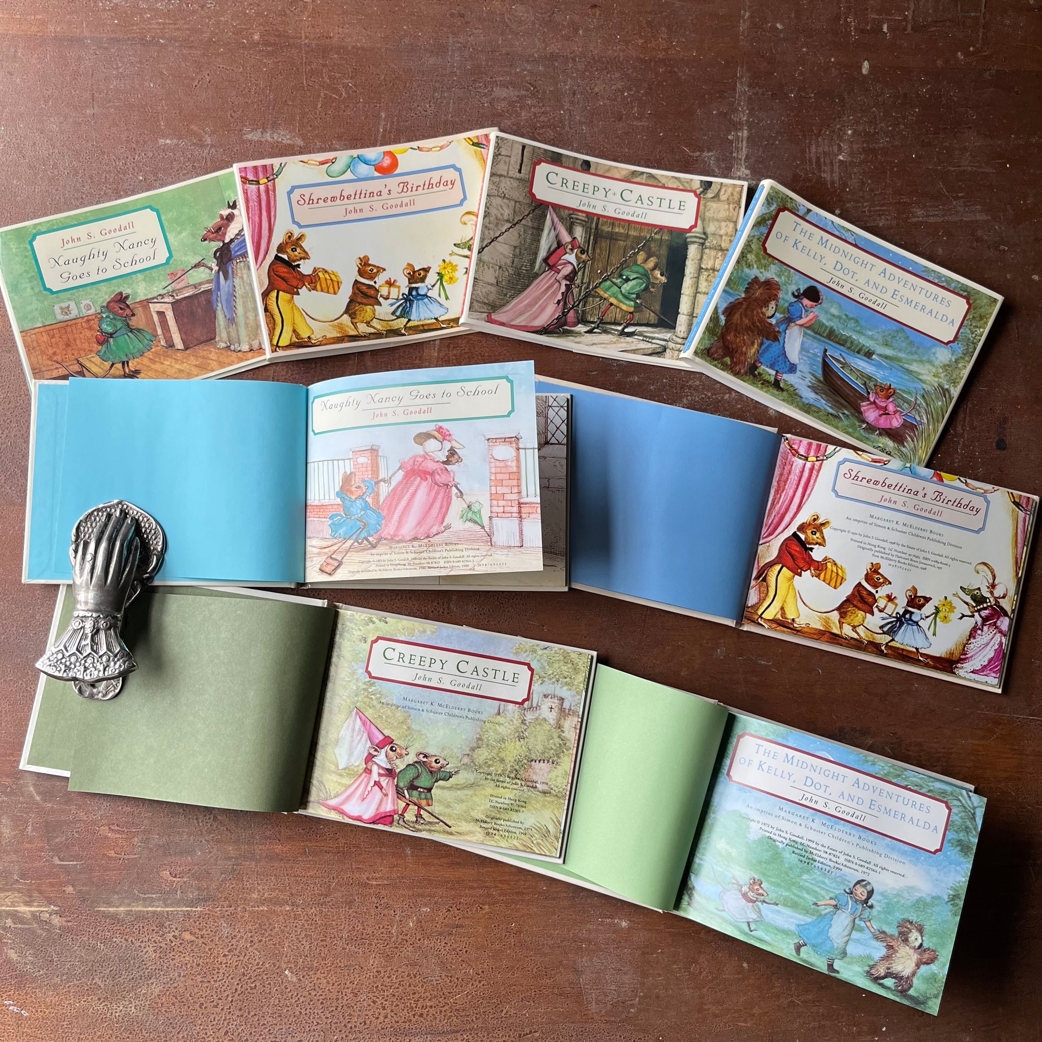 John S. Goodall Book Set: Creepy Castle, Shrewbettina's Birthday, Naug ...