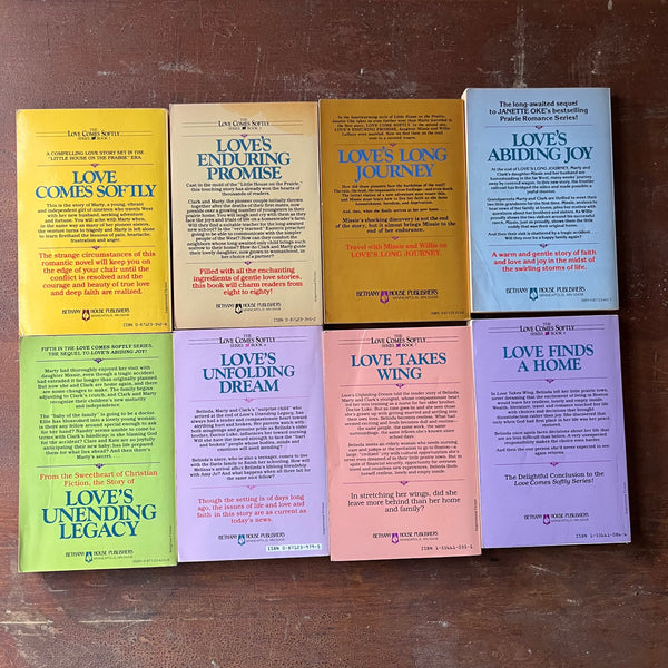 Love Comes Softly Complete Book Set by Janette Oke - Log Cabin Vintage