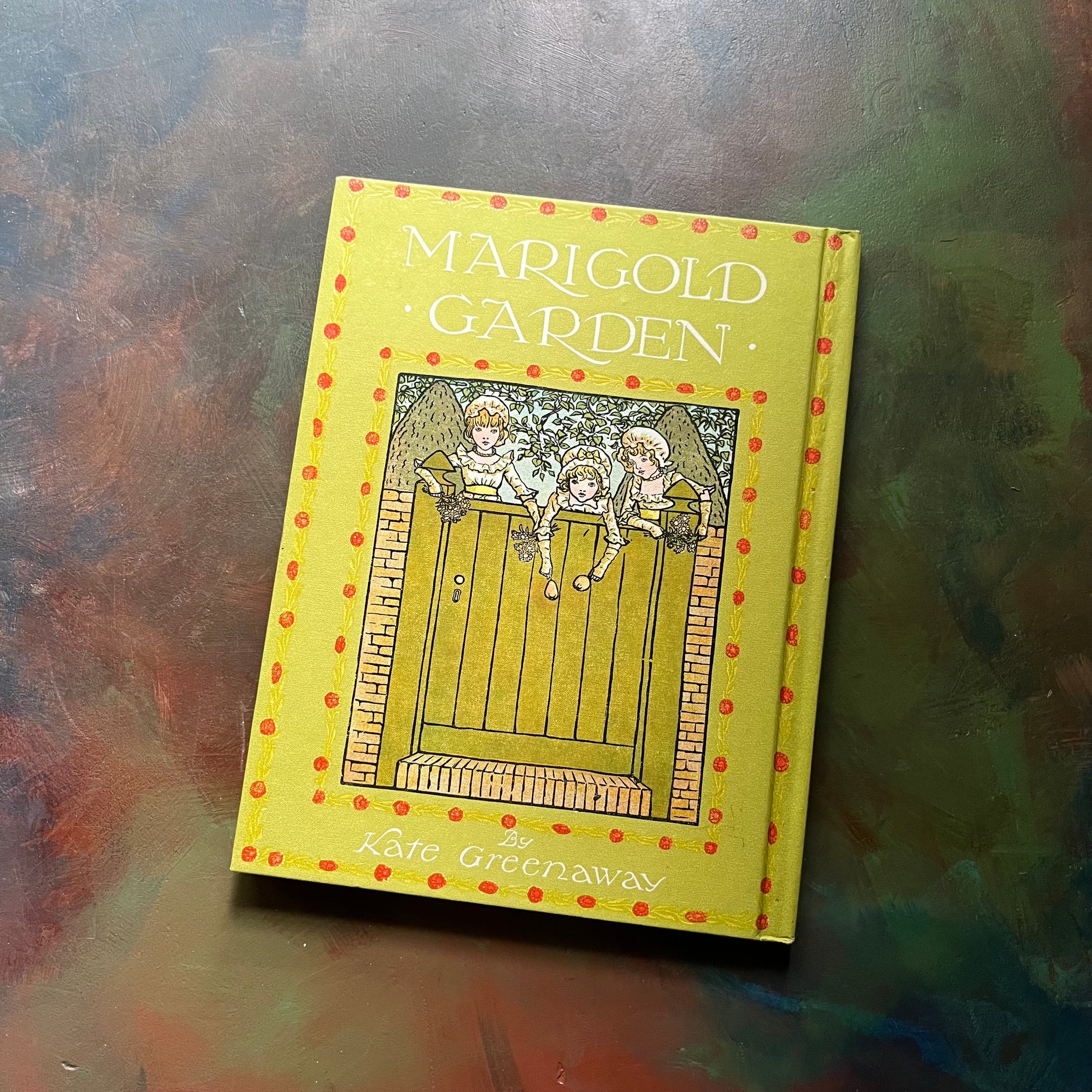 Marigold Garden by Kate Greenaway - Pictures and Rhymes - Log Cabin Vintage