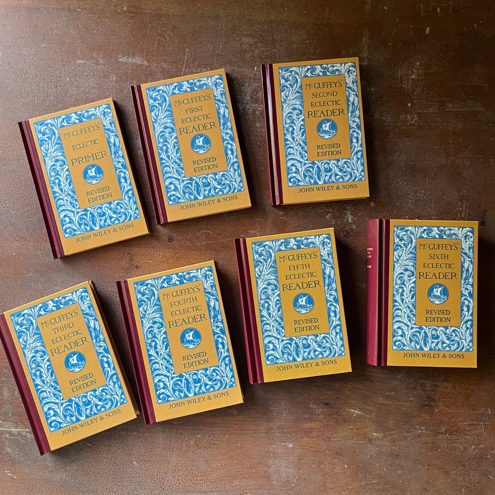 McGuffey's Eclectic Readers Box Set - Primer Through Sixth - Revised E ...