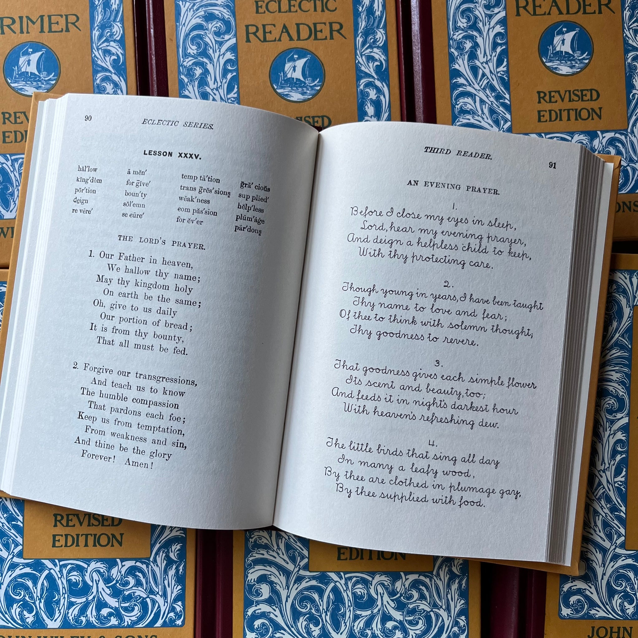 McGuffey's Eclectic Readers Box Set - Primer Through Sixth - Revised E ...