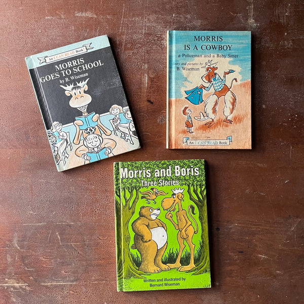 Set of Three Morris the Moose Books Written by Bernard Wiseman - Log ...