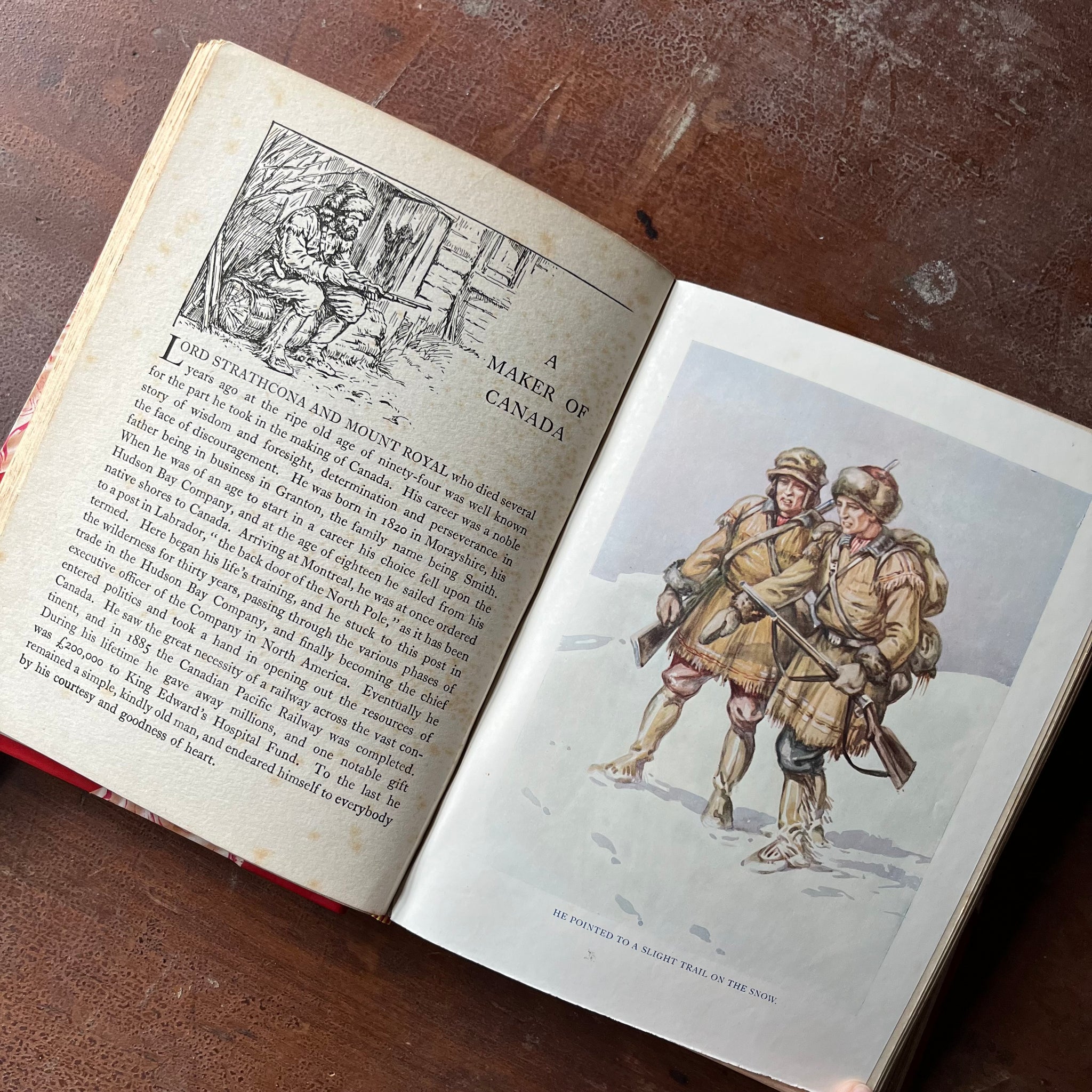 My Adventure Book - 1928 John F. Shaw & Co., Ltd. Edition - Log Cabin ...