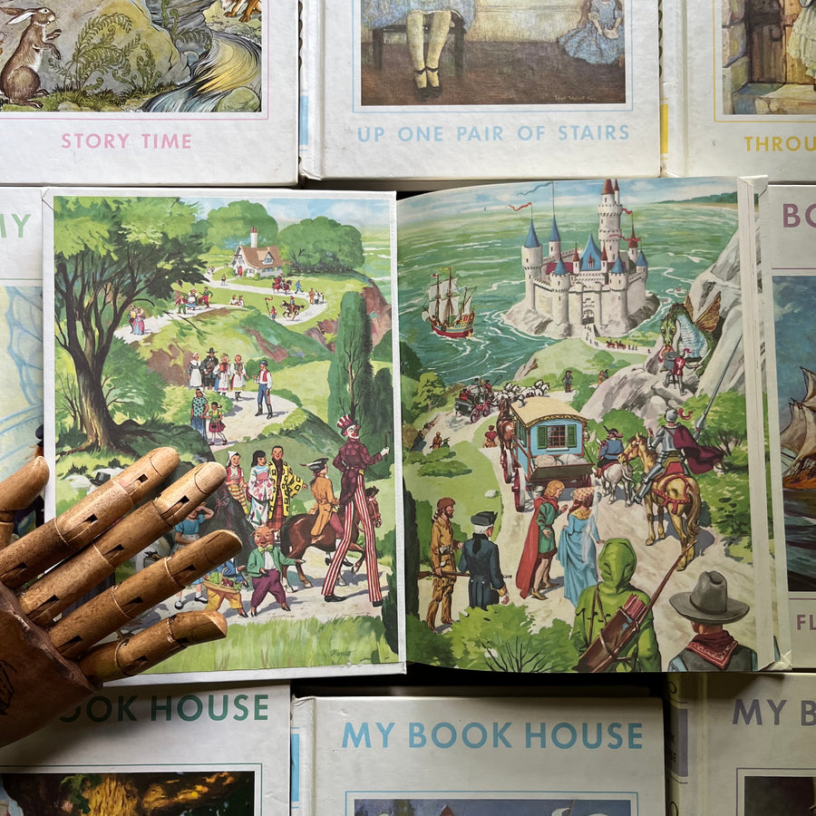 My Book House Book Complete Set - Olive Beaupre Miller - Pastel Covers ...