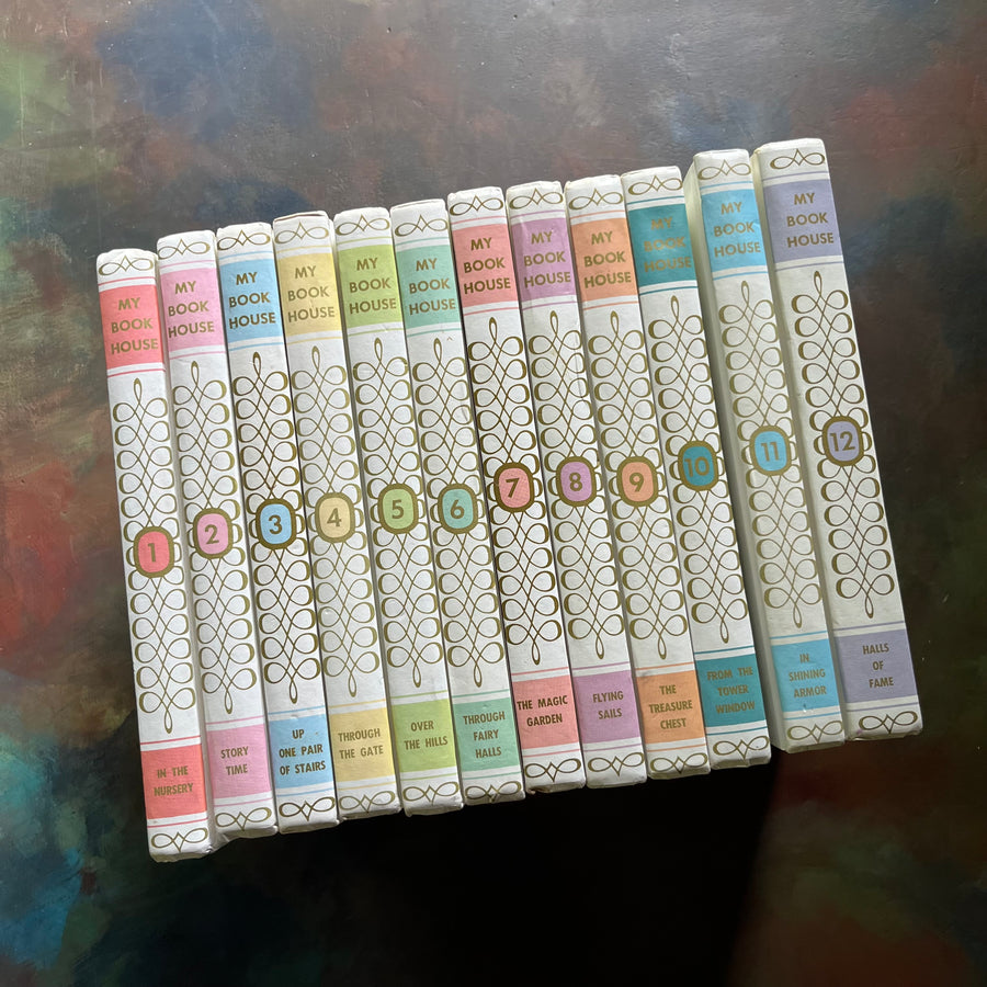 My Book House Book Complete Set - Olive Beaupre Miller - Pastel Covers ...