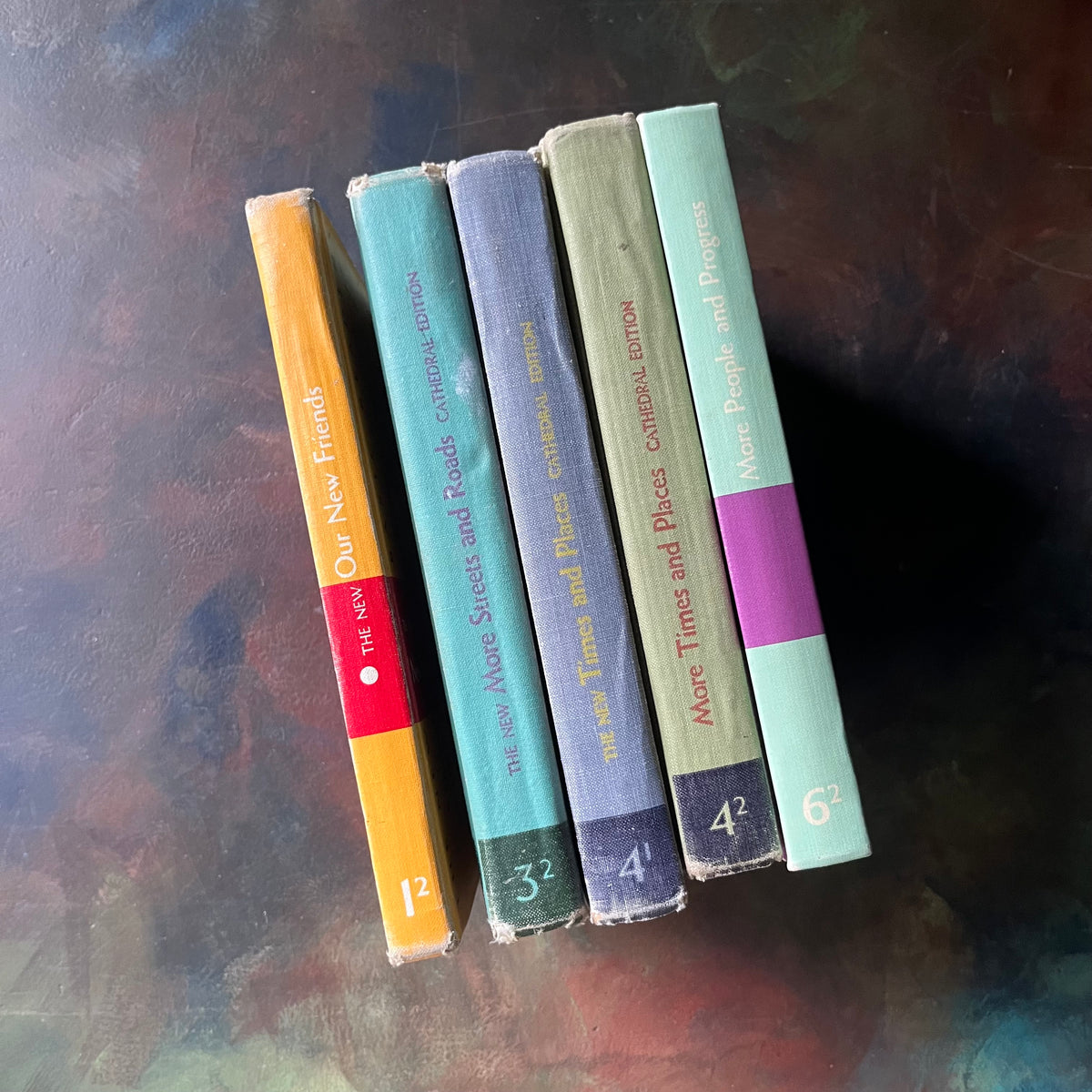 New Basic Readers Book Set-Dick & Jane Vintage School Books - Log Cabin ...