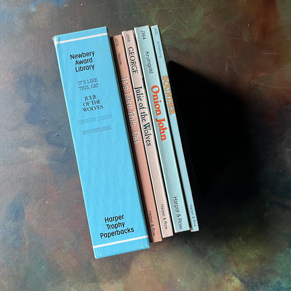 Box Set of Newbery Award Winning Books: It's Like This, Cat, Julie of ...