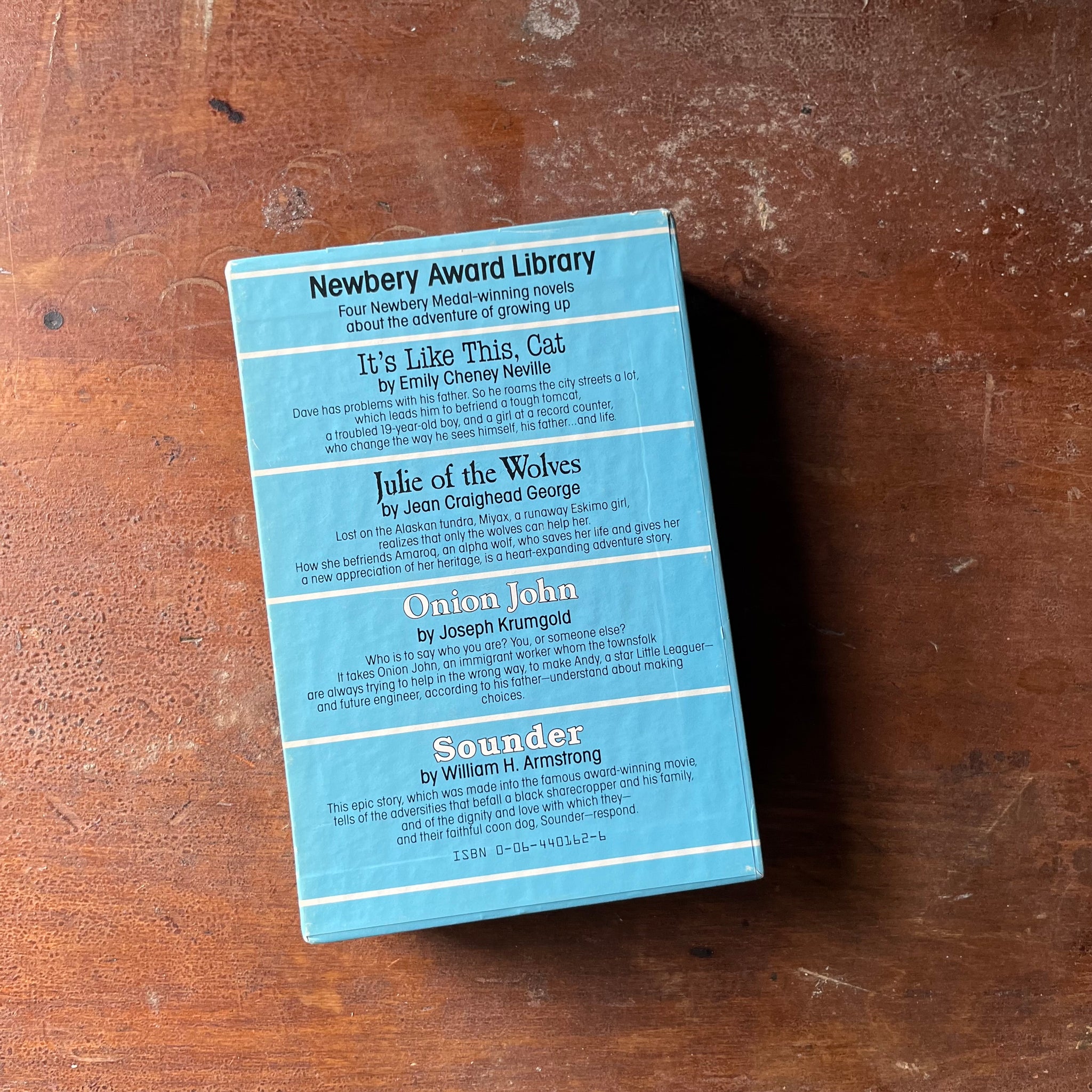 Box Set of Newbery Award Winning Books: It's Like This, Cat, Julie of ...