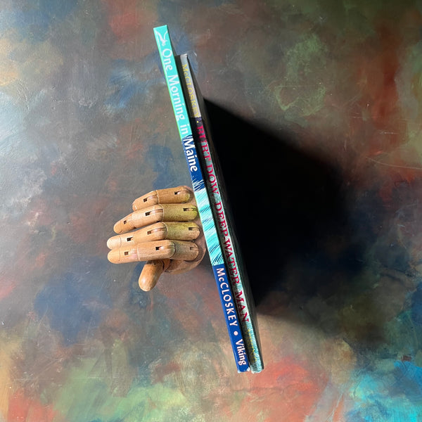 One Morning In Maine & Burt Dow Deep-Water Man - Log Cabin Vintage