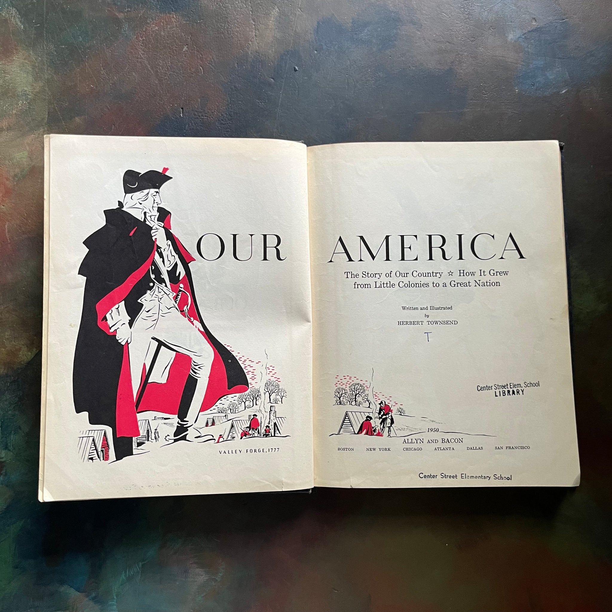 Our America written & illustrated by Herbert Townsend - 1950 Edition ...