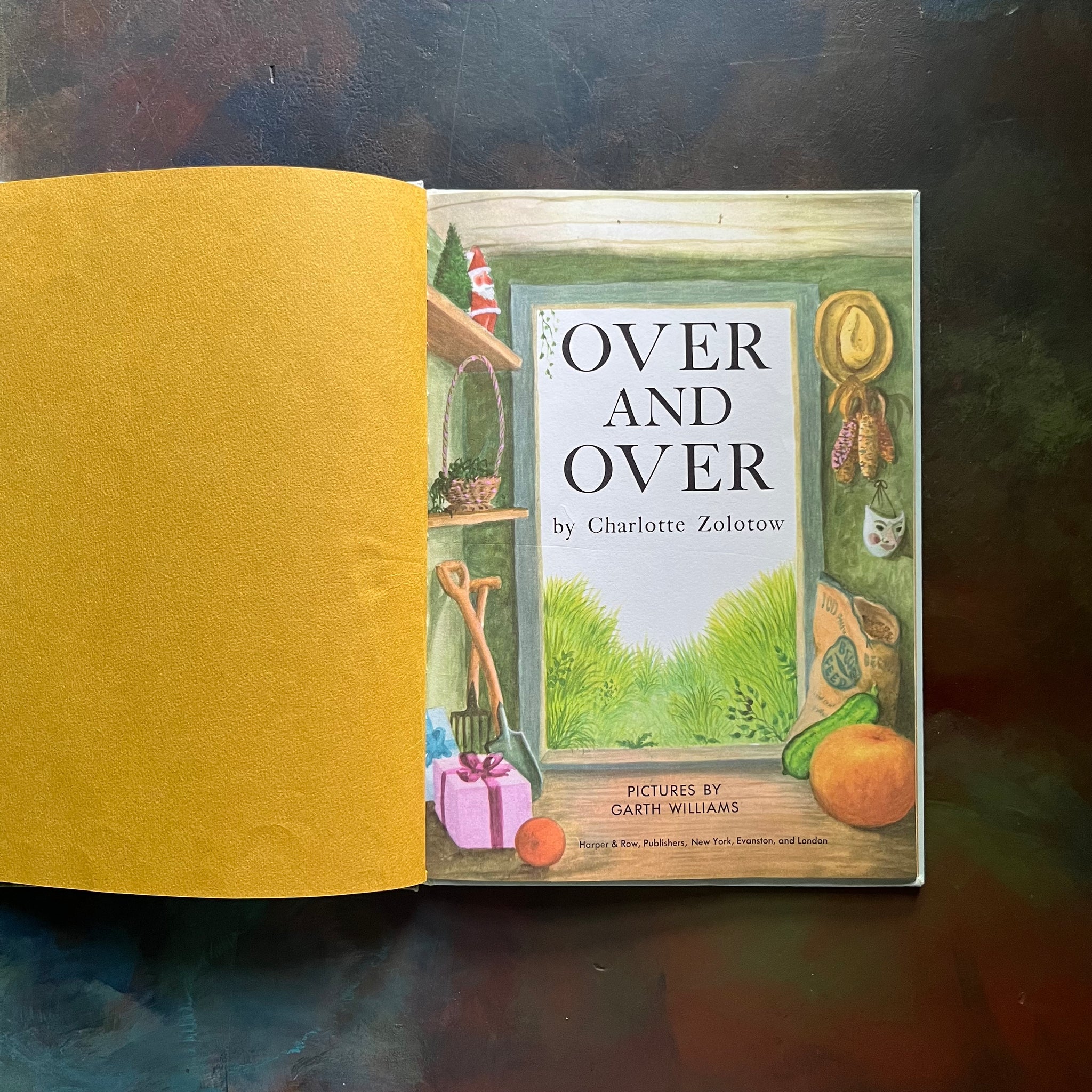 Over and Over by Charlotte Zolotow with Illustrations by Garth William ...