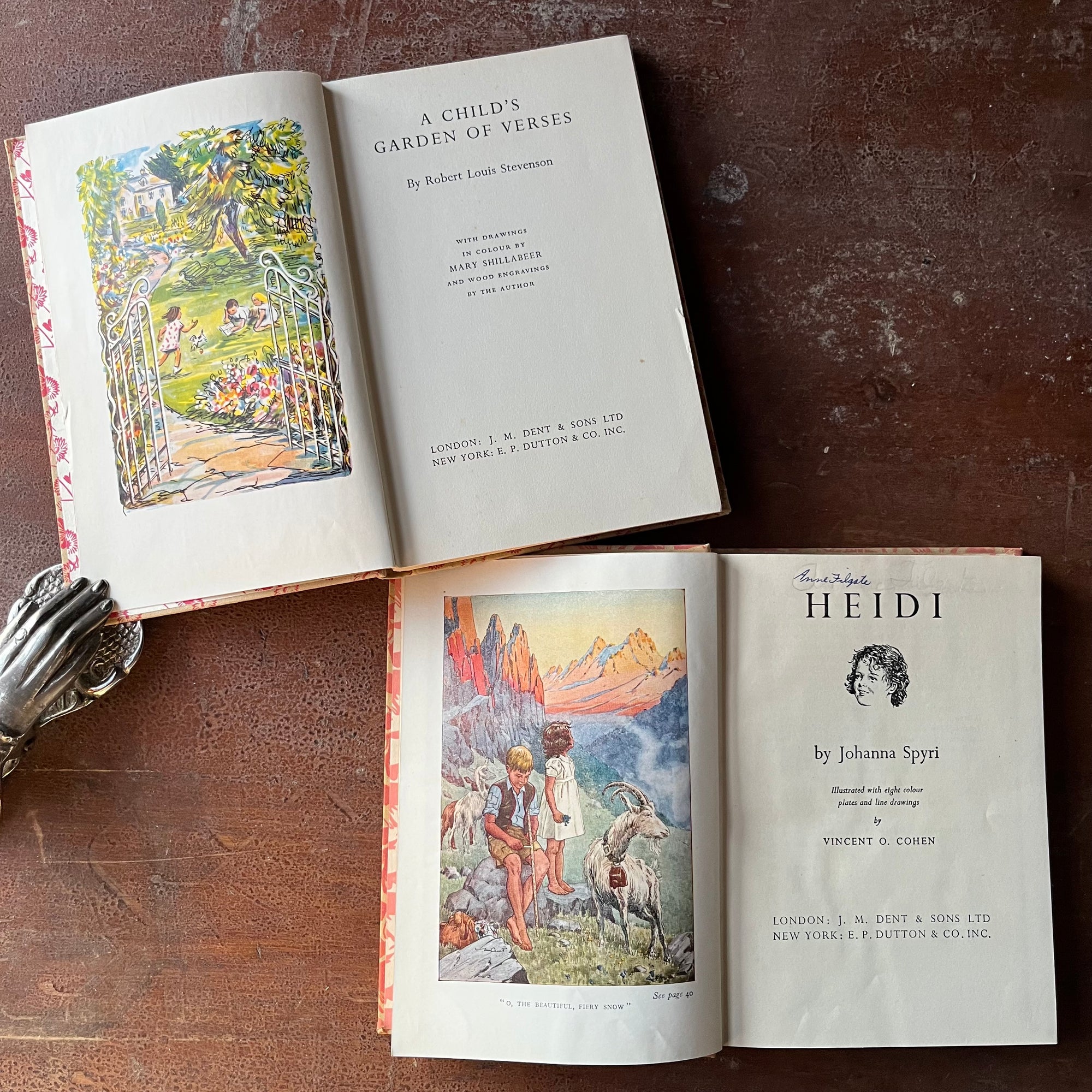 Dent Dutton Children's Illustrated Classics: Heidi & A Child's Garden ...