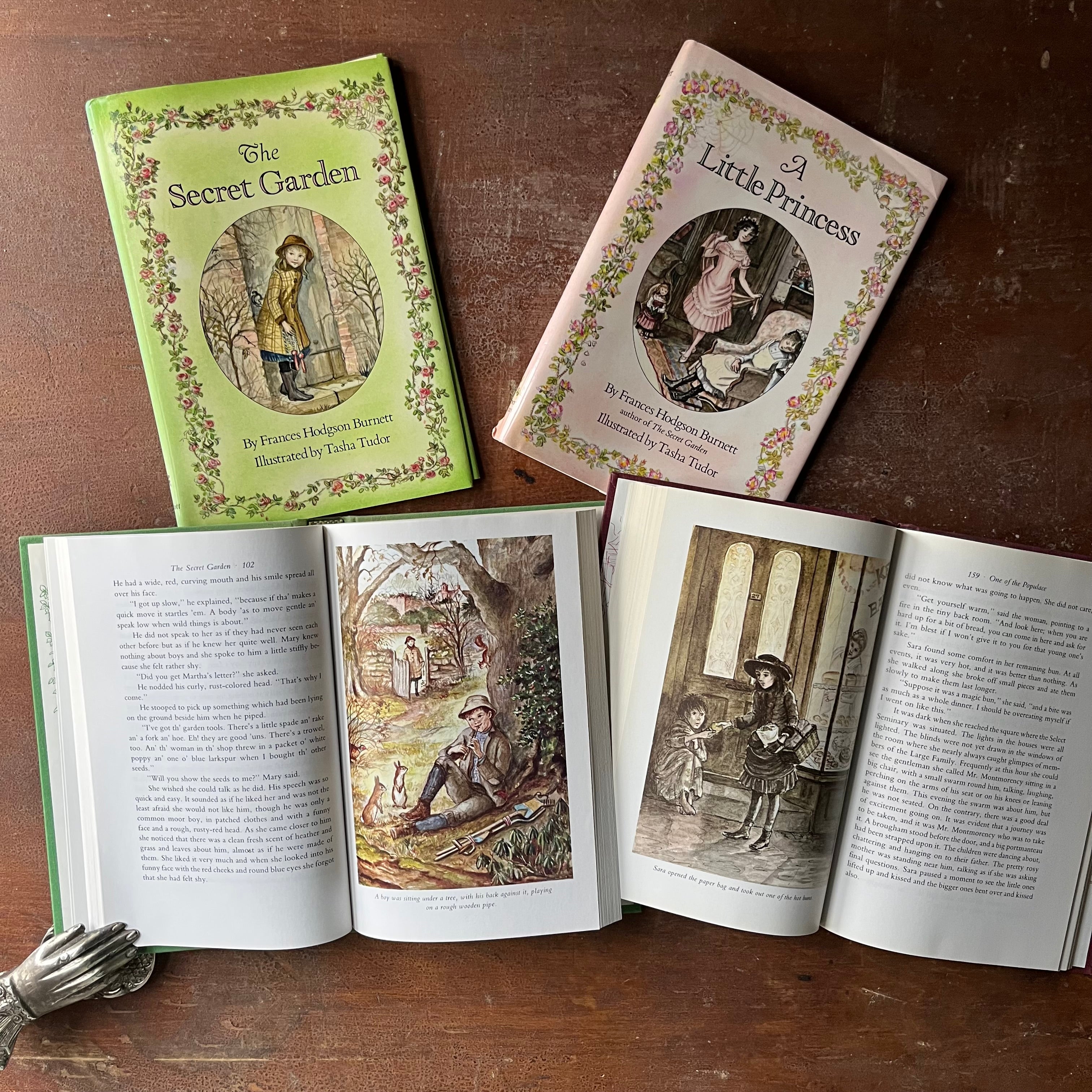 A Little Princess & The Secret Garden by Frances Hodgson Burnett - Ill ...