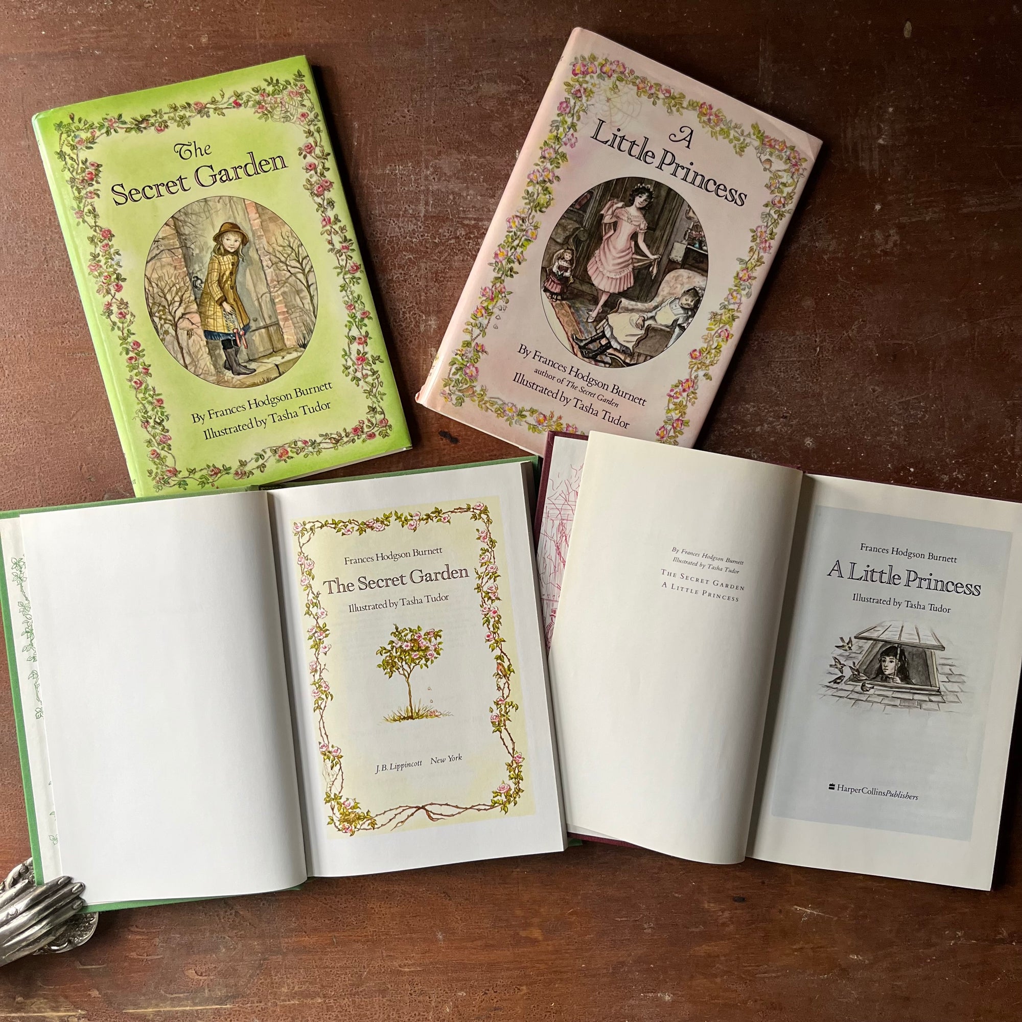 A Little Princess & The Secret Garden by Frances Hodgson Burnett - Ill ...