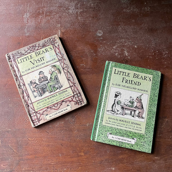 Pair of Little Bear Books by Else Holmelund Minarick: Little Bear's Vi ...