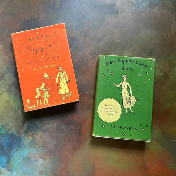 Pair of Mary Poppins Books by P. L. Travers - Mary Poppins & Mary Popp ...