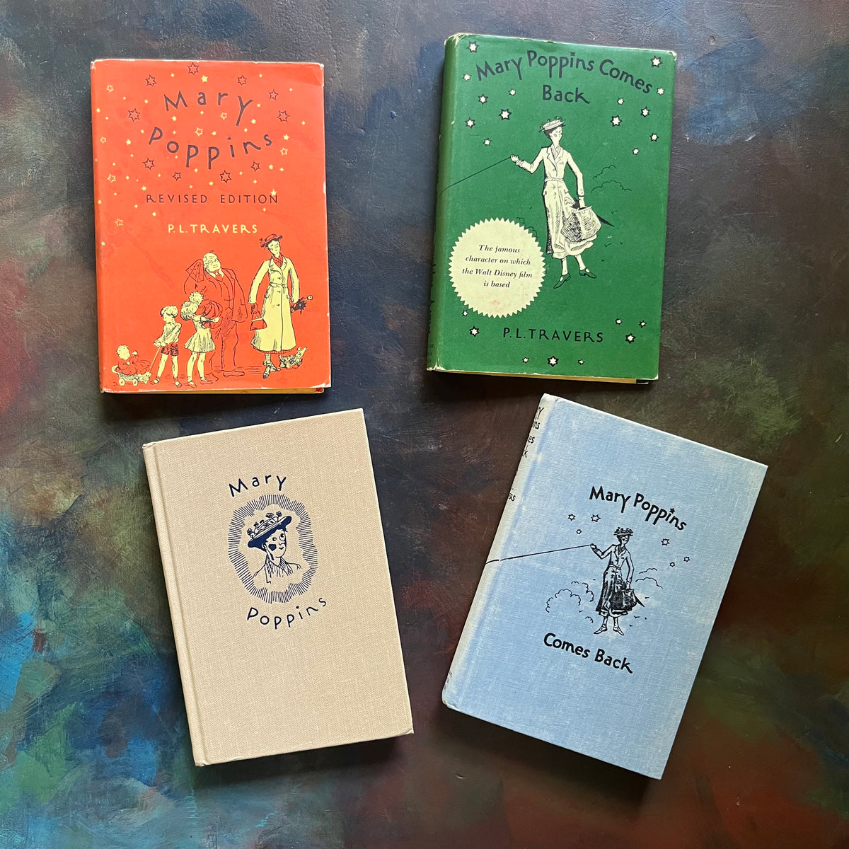 Pair of Mary Poppins Books by P. L. Travers - Mary Poppins & Mary Popp ...