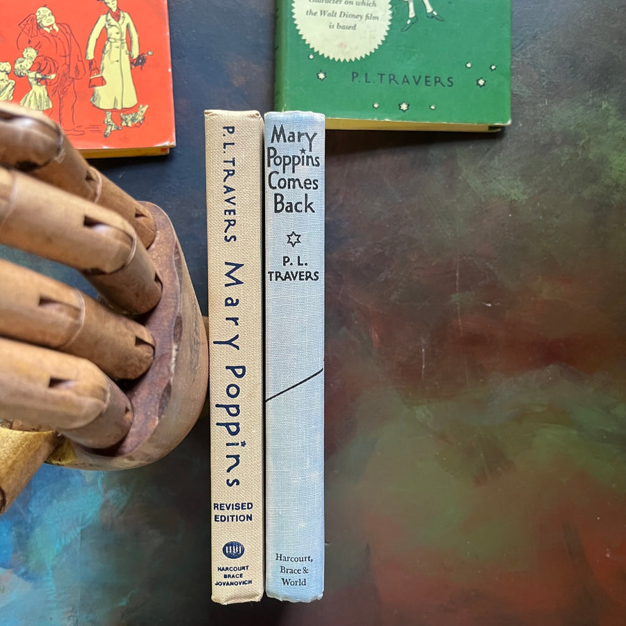 Pair of Mary Poppins Books by P. L. Travers - Mary Poppins & Mary Popp ...