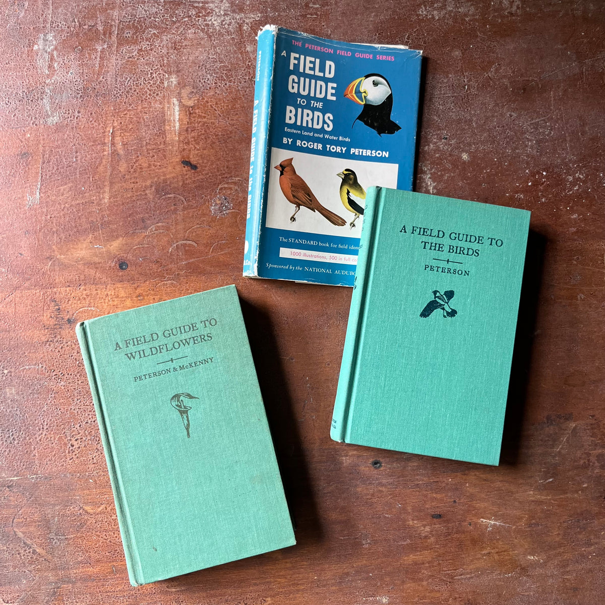 Pair of Peterson Field Guides by Roger Tory Peterson - Birds & Wildflo ...