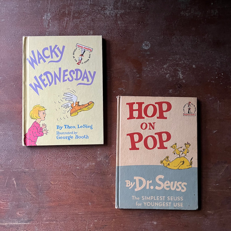Wacky Wednesday by Theo. LeSieg and Hop on Pop by Dr. Seuss - Log Cabin ...