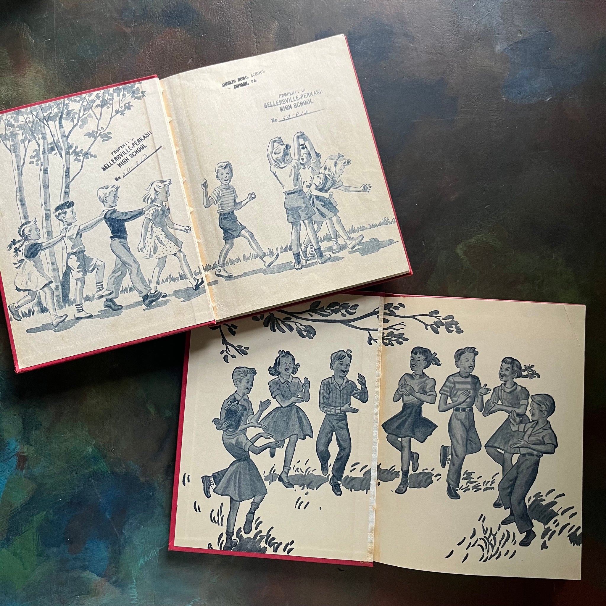 The American Singer Book 2 and 3 - Vintage Music Books for Children ...