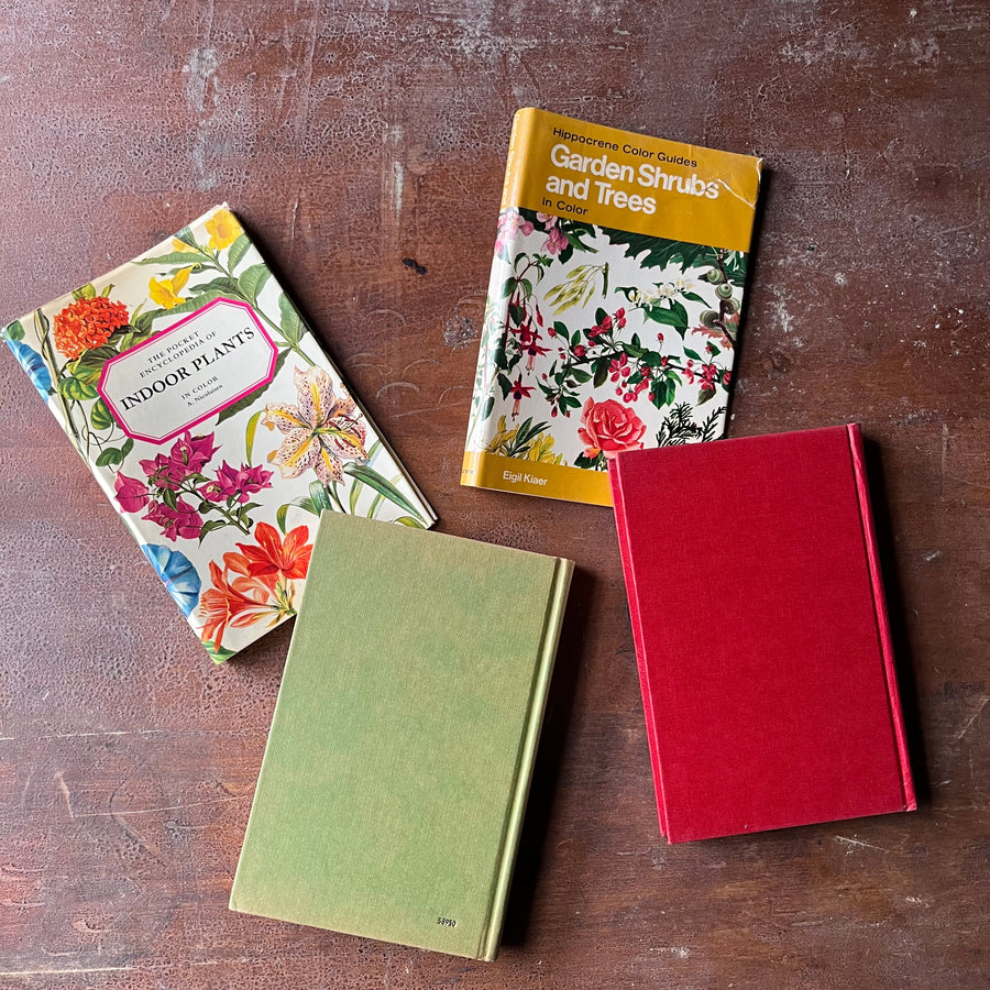 Pair of Vintage Plant Guides: Hippocrene Color Guides Garden Shrubs an ...