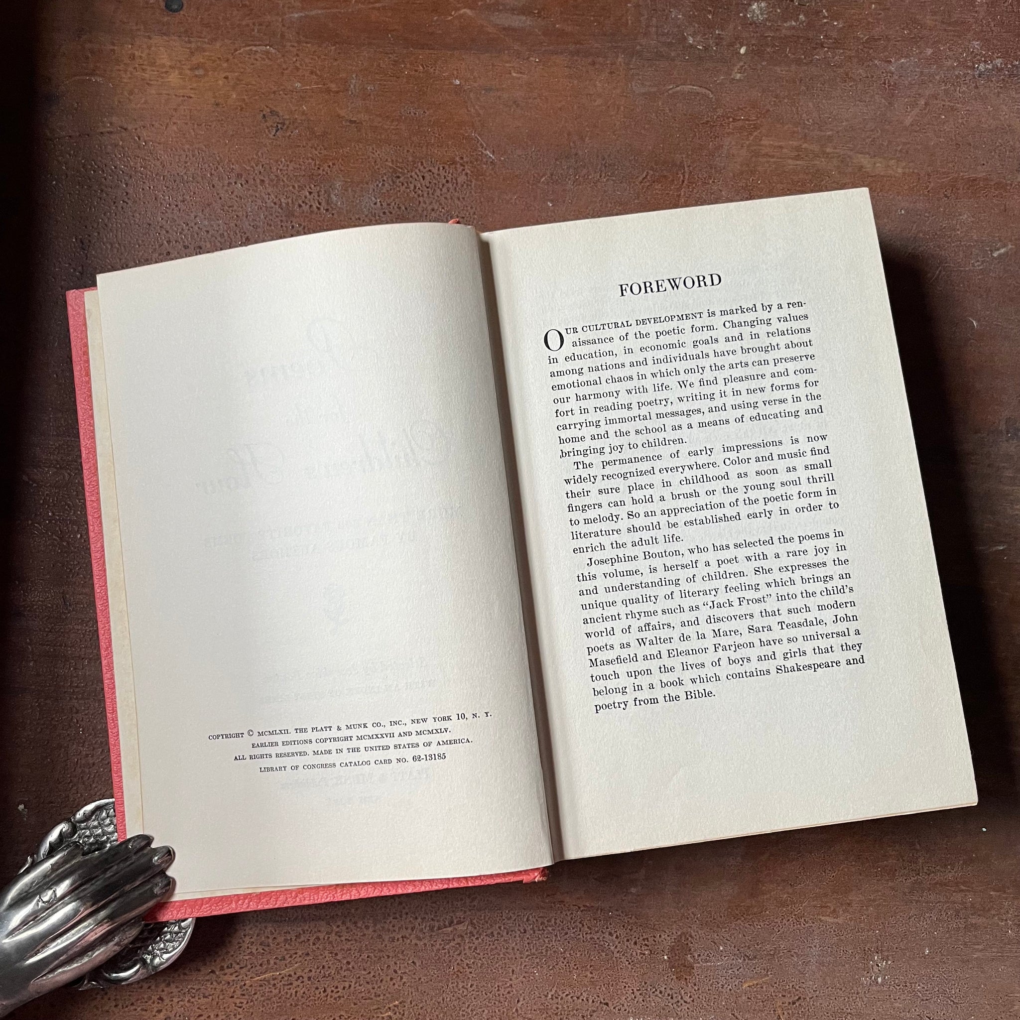 Poems for the Children's Hour Selected by Josephine Bouton - Log Cabin ...