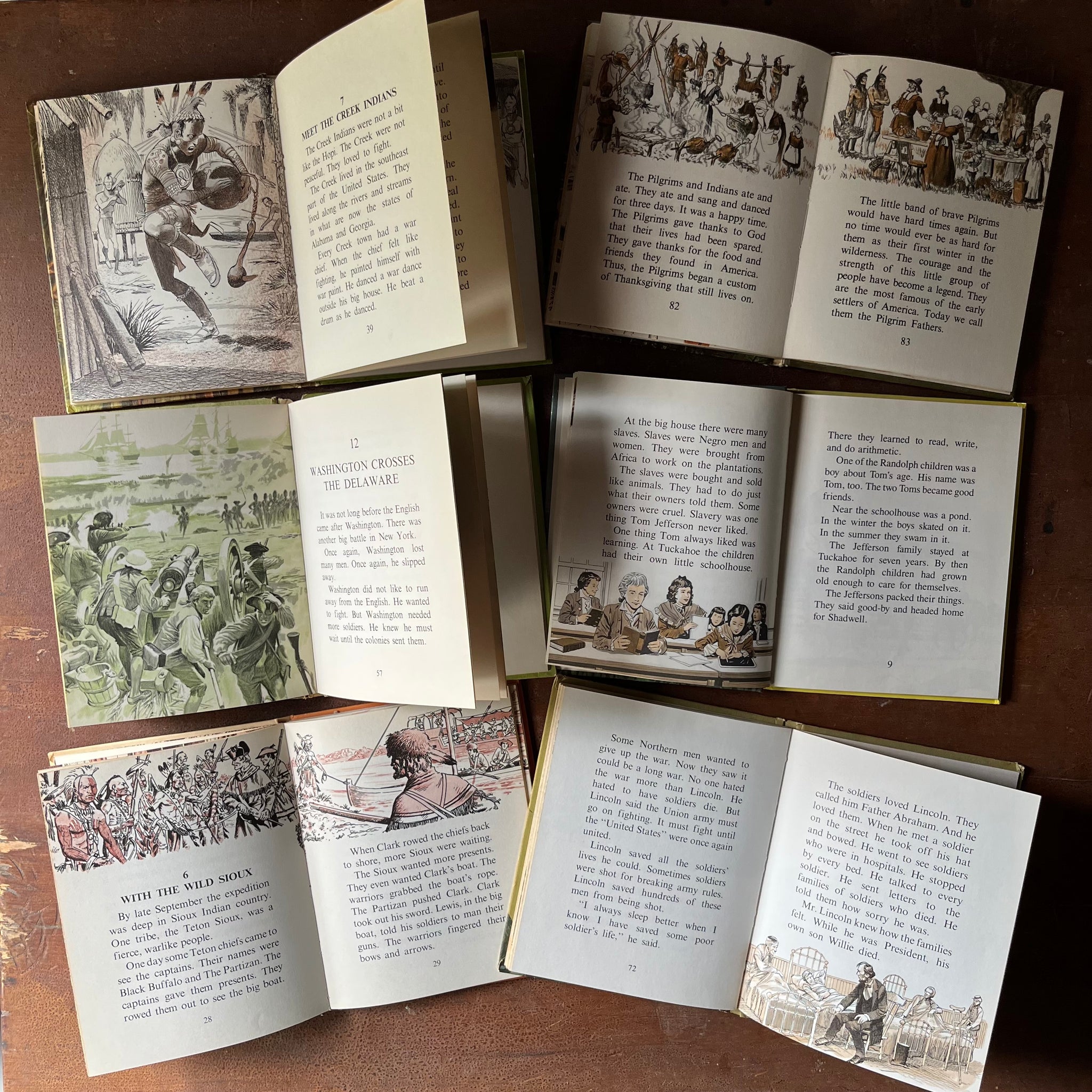 Random House Step Up To Reading Early American History Book Set - 6 Ti ...