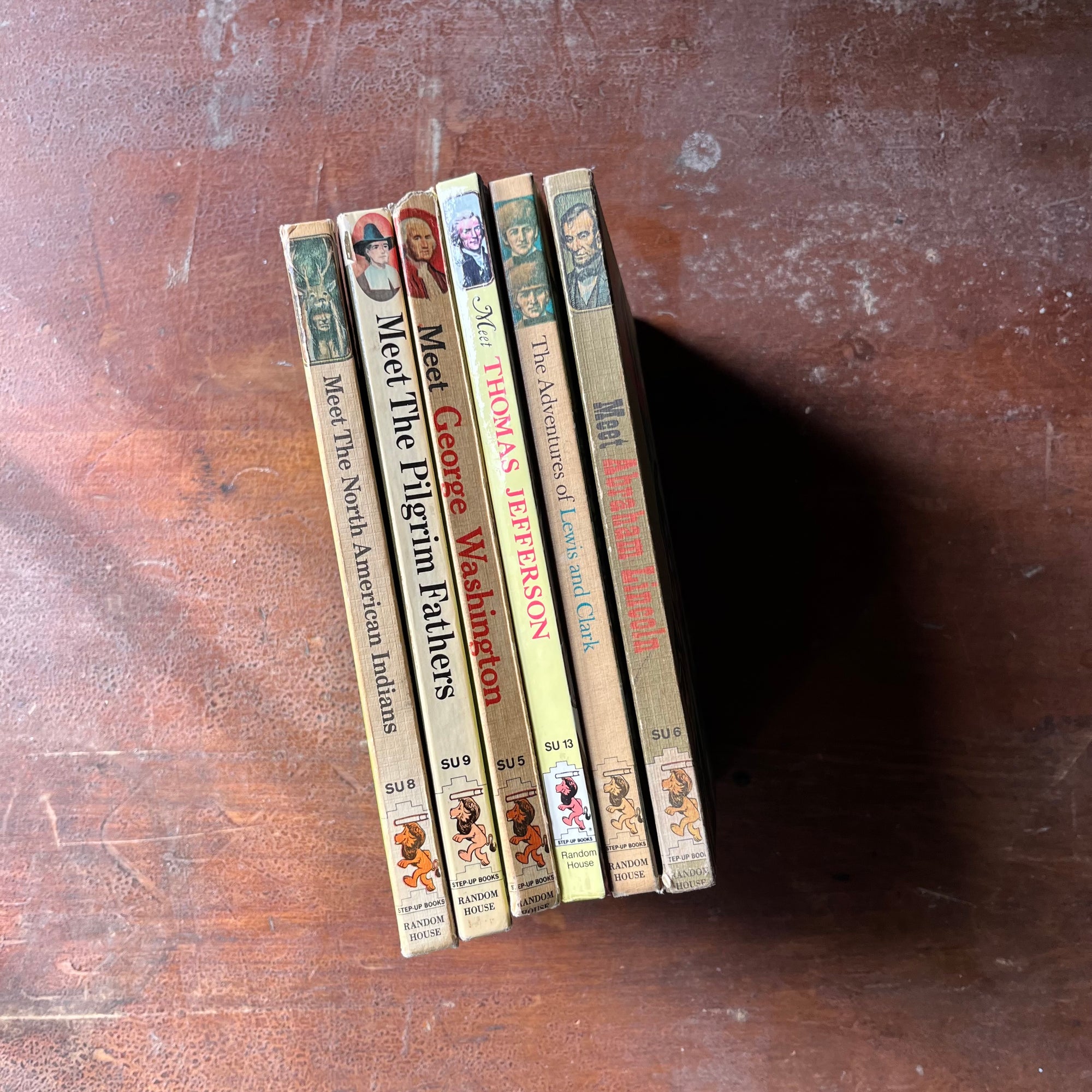 Random House Step Up To Reading Early American History Book Set - 6 Ti ...