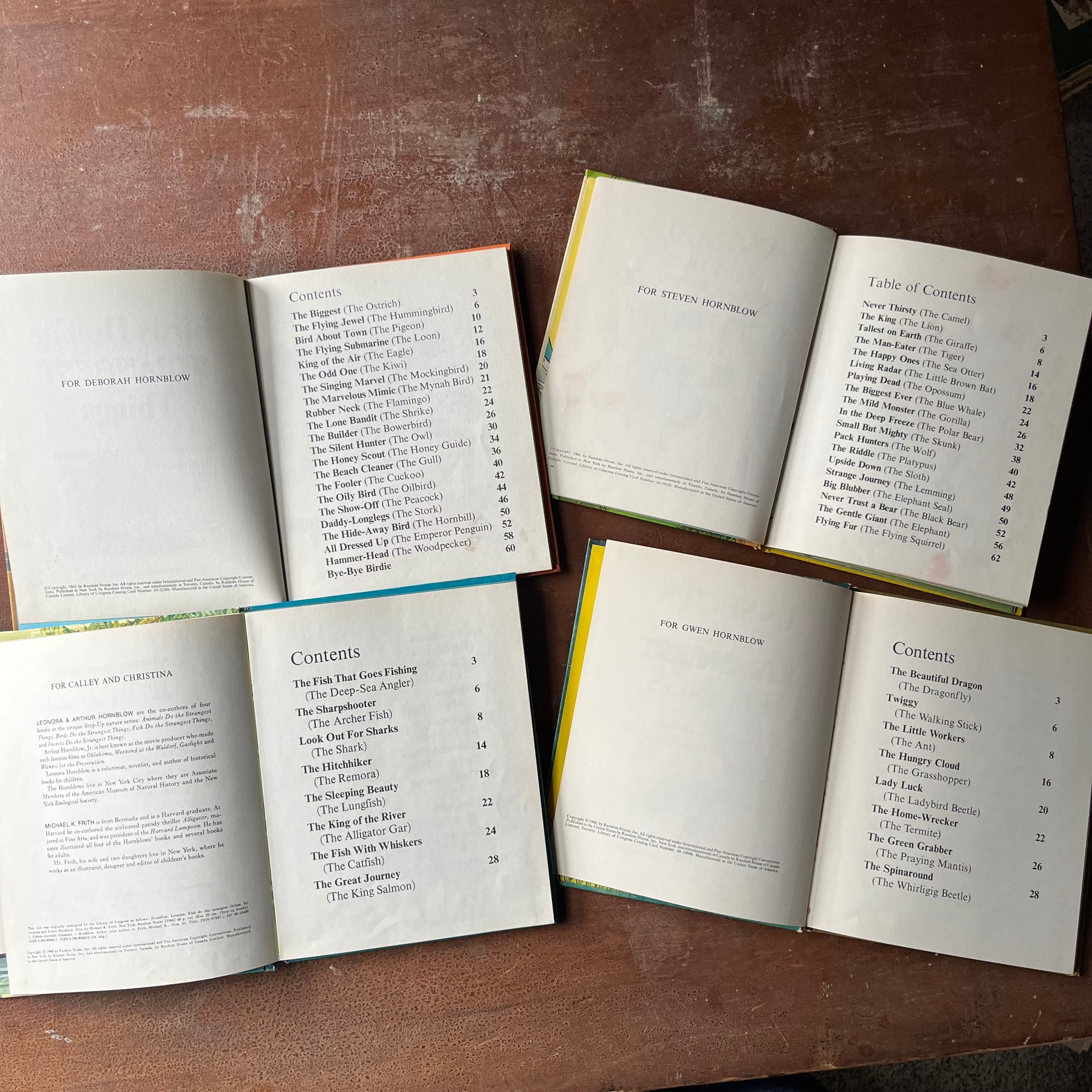 Random House Step Up Book Set - Animals, Birds, Fish & Insects Do the ...