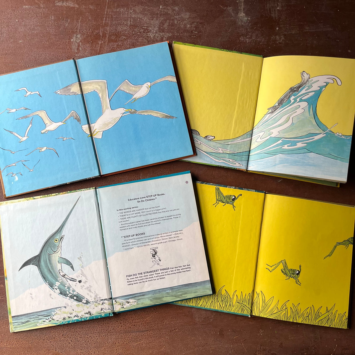 Random House Step Up Book Set - Animals, Birds, Fish & Insects Do the ...