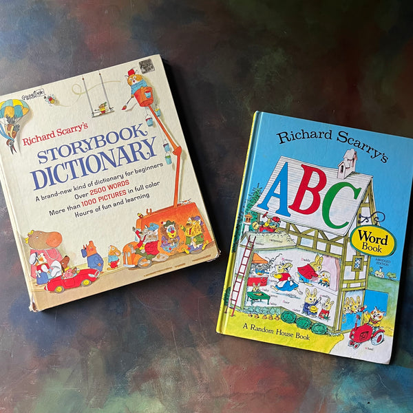 richard scarry coloring book