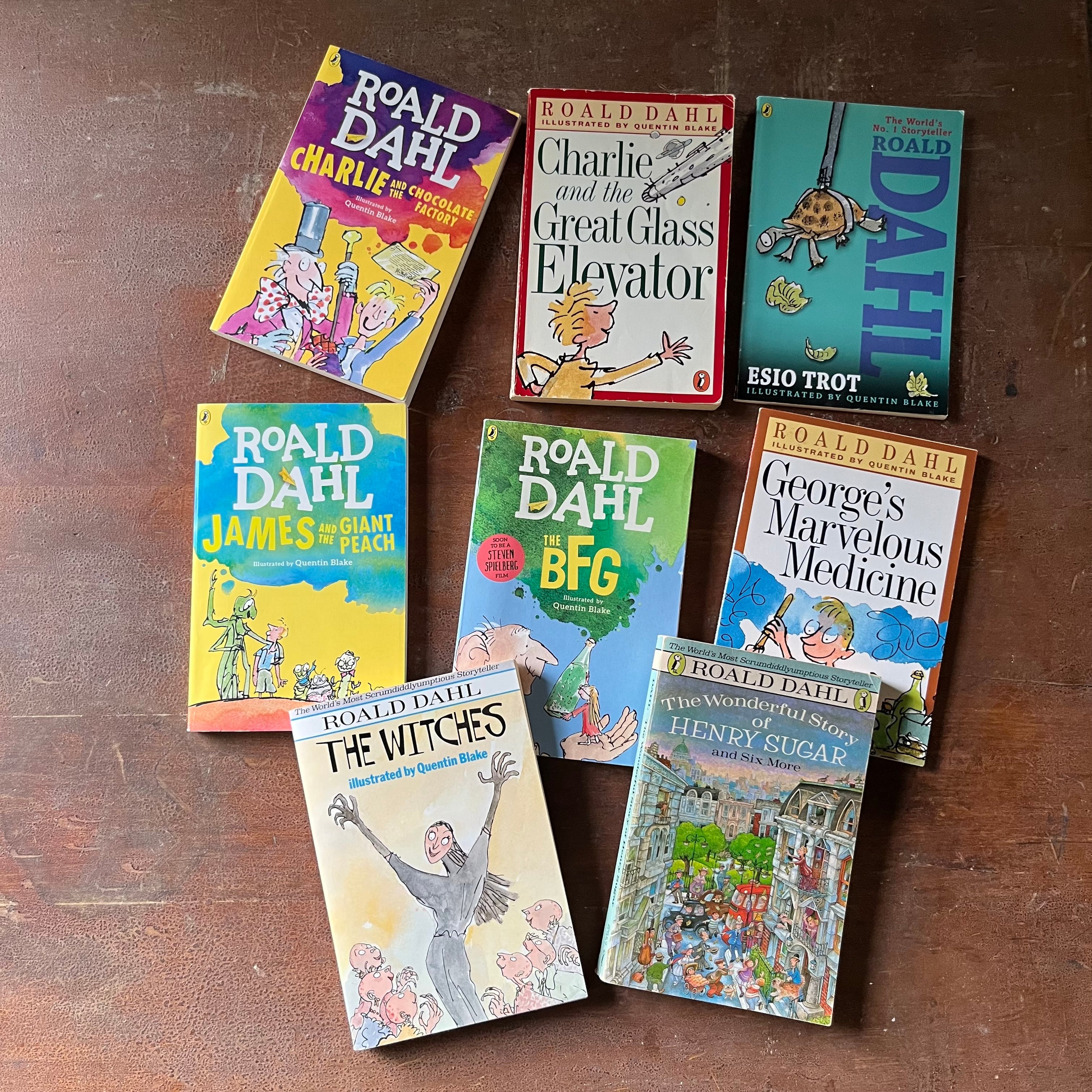 Roald Dahl Books - Set of Eight Paperbacks - Perfect Starter Set of Ro ...