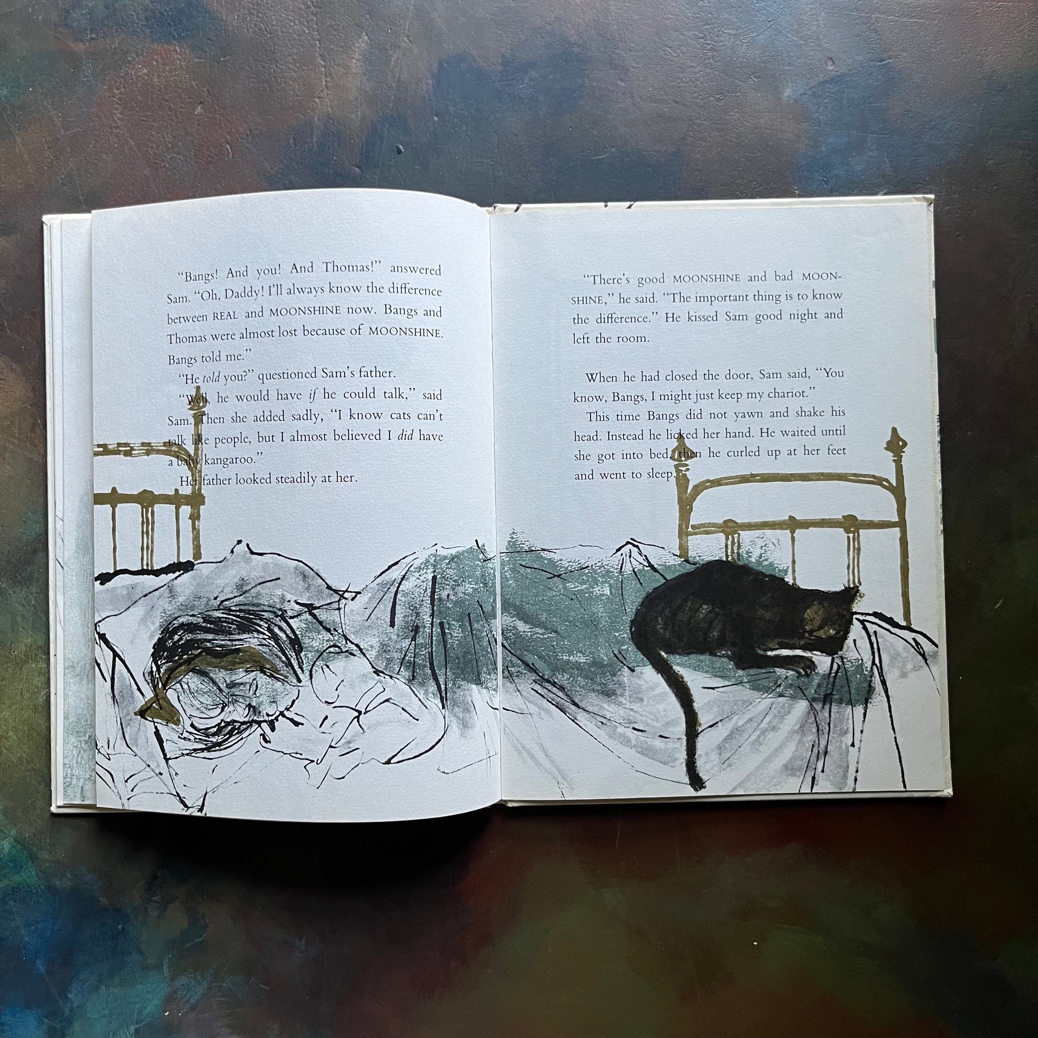 Sam, Bangs & Moonshine Written & Illustrated by Evaline Ness - 1967 Ca ...