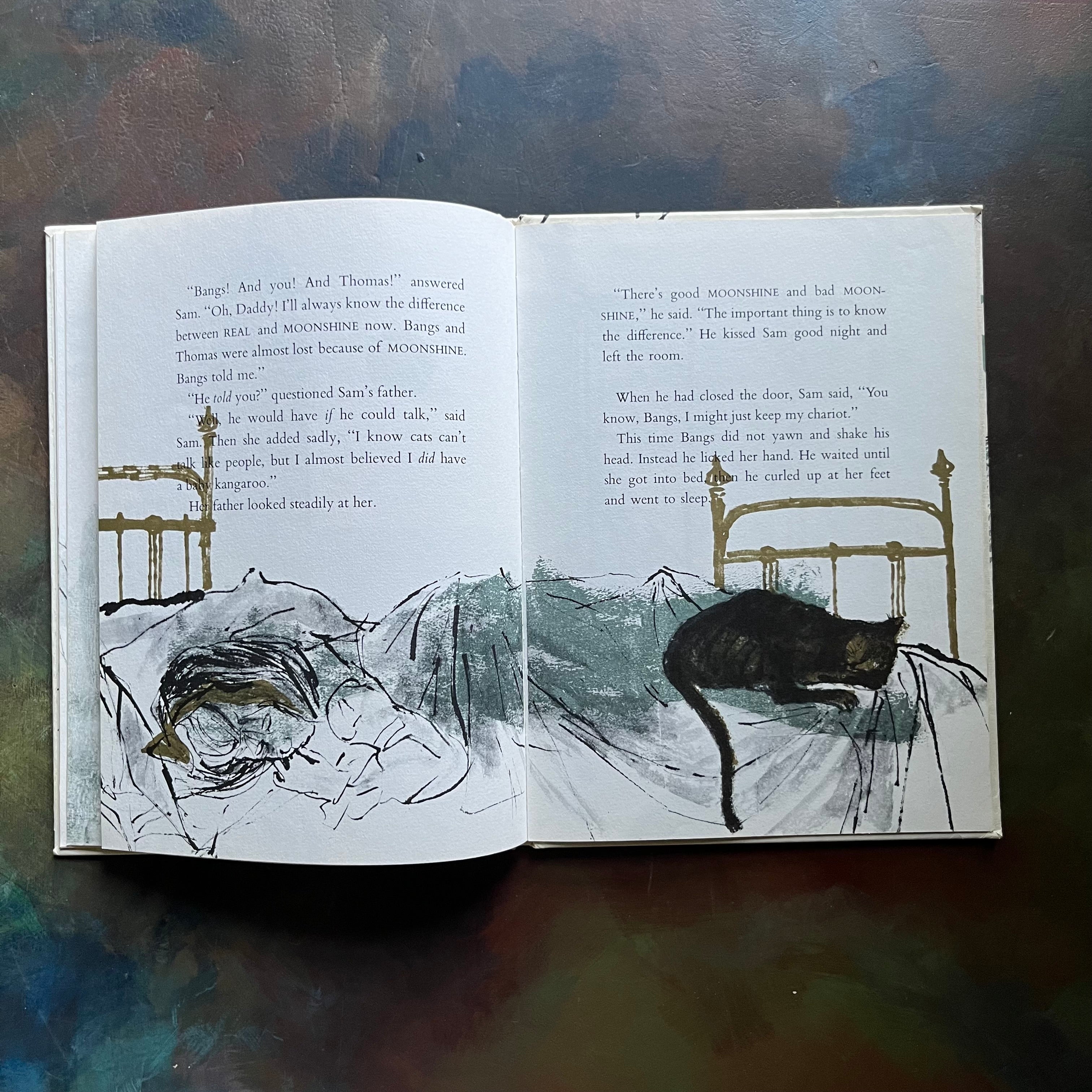 Sam, Bangs & Moonshine Written & Illustrated by Evaline Ness - 1967 Ca ...