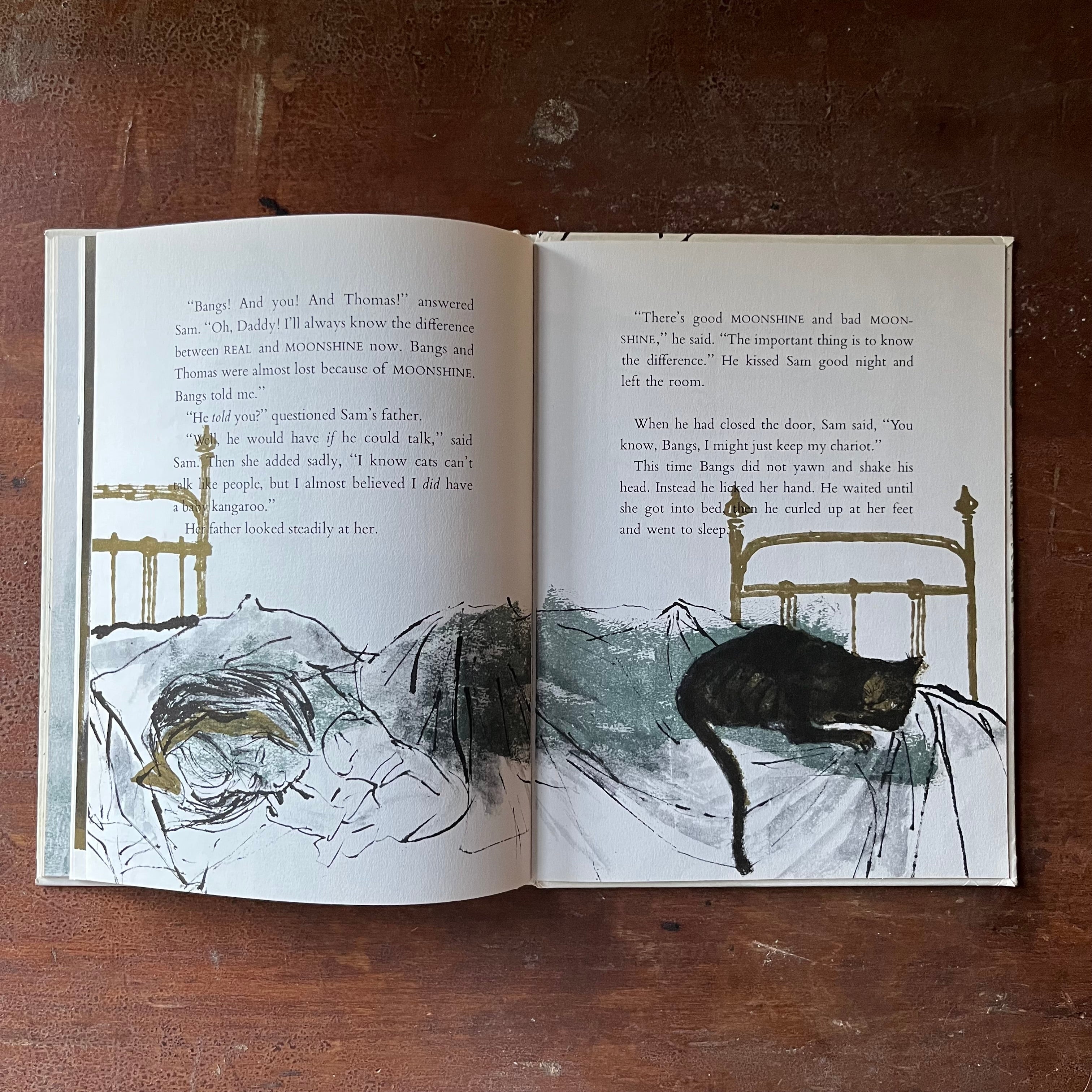 Sam, Bangs & Moonshine Written & Illustrated by Evaline Ness - 1967 Ca ...